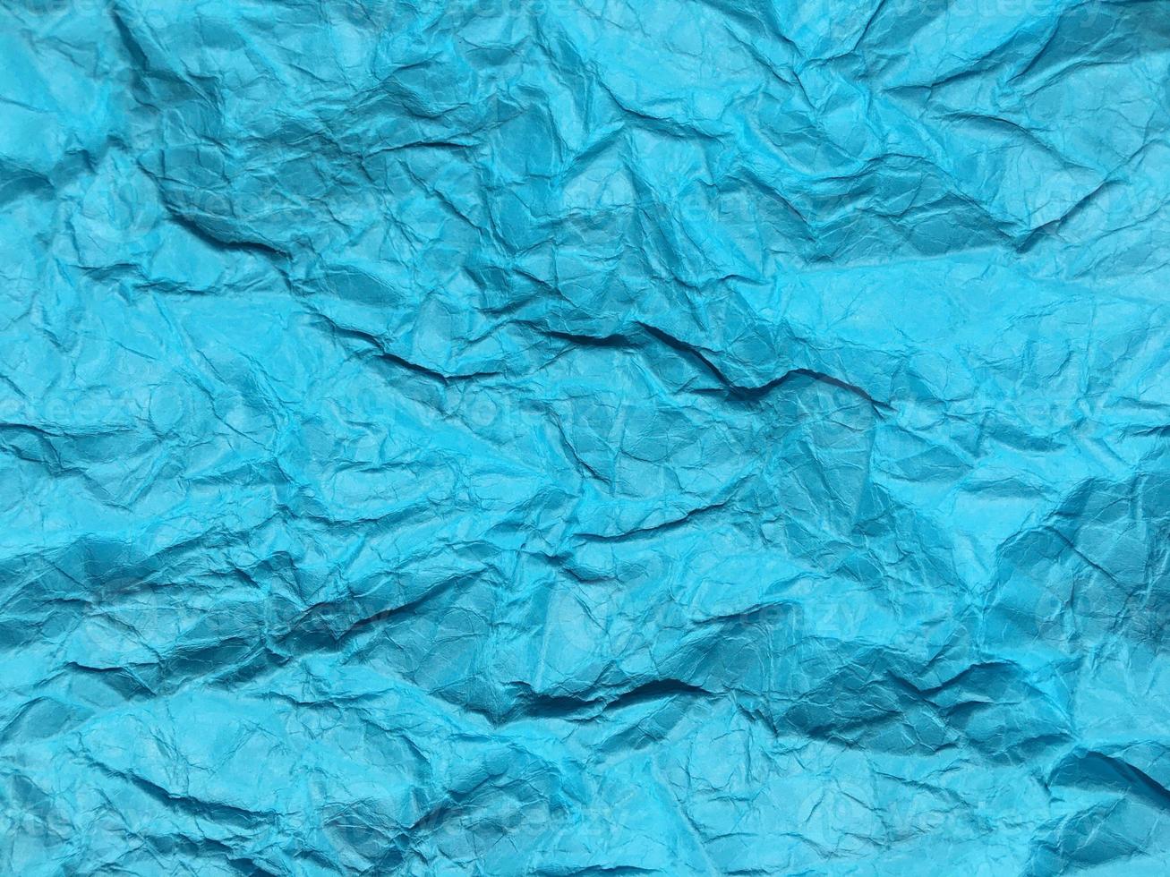 Modern blue crumpled paper texture background for Design. 12929002 ...