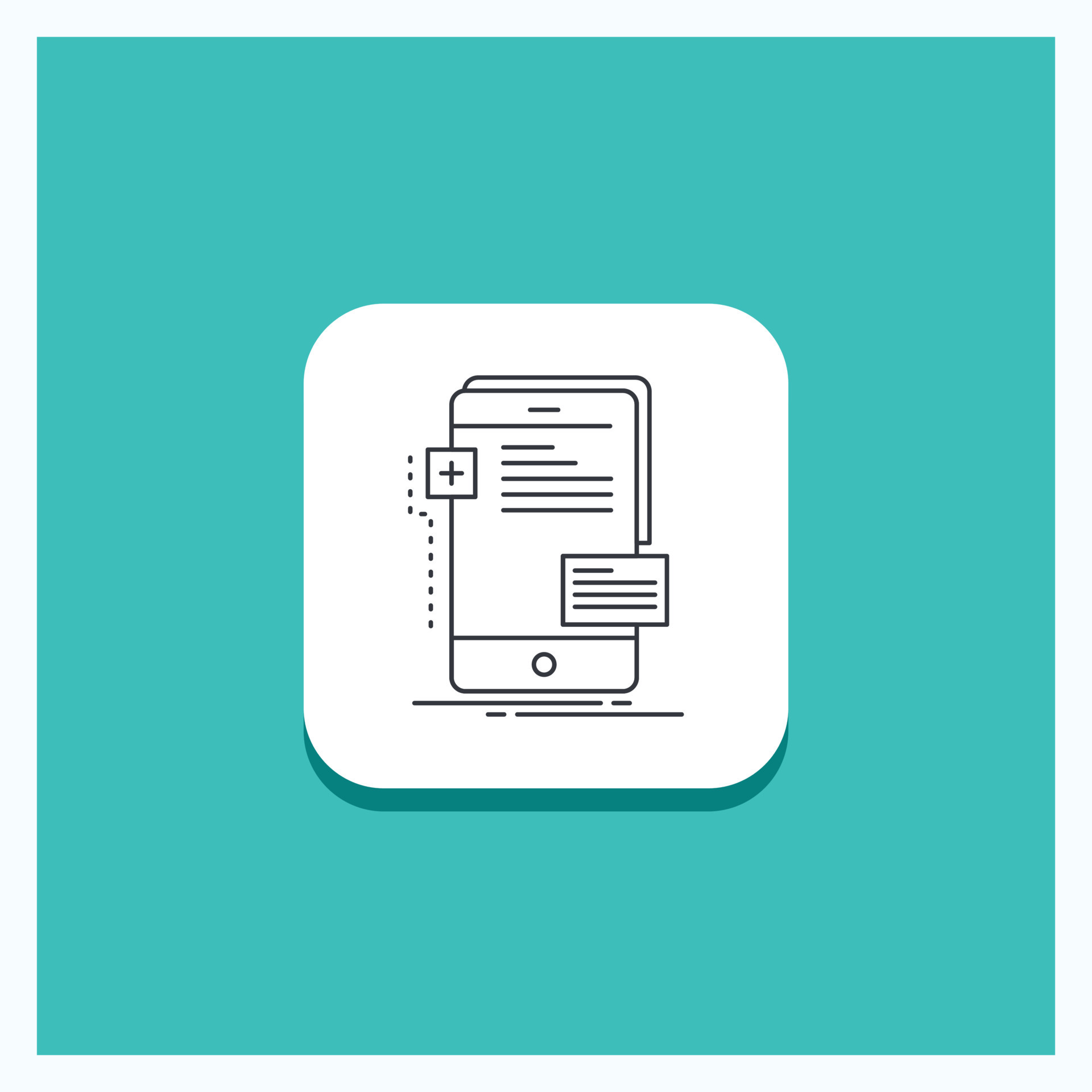 Round Button for frontend. interface. mobile. phone. developer Line ... Round Button for frontend. interface. mobile. phone. developer Line ...