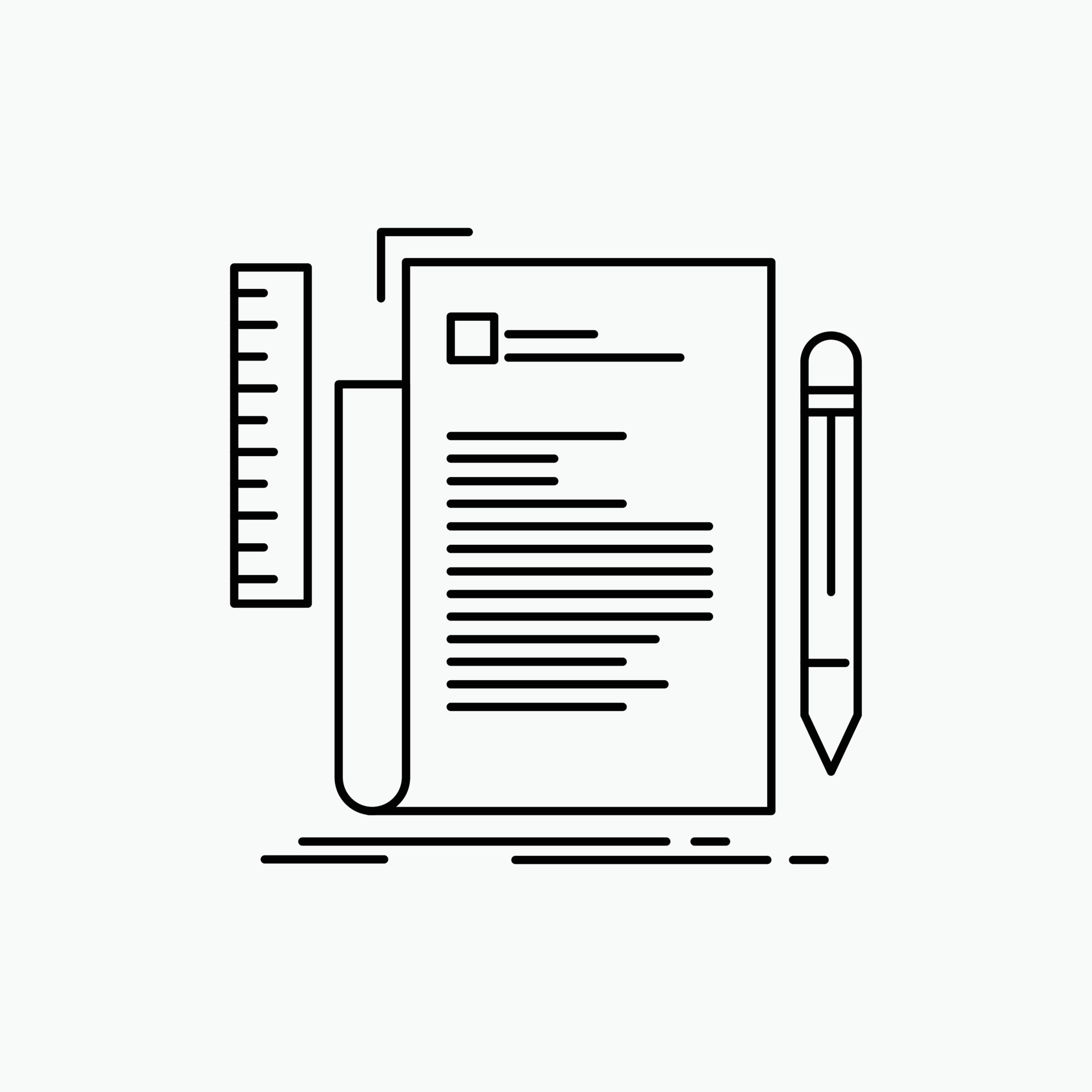 Code Coding File Programming Script Line Icon Vector Isolated Illustration 12936708 Vector
