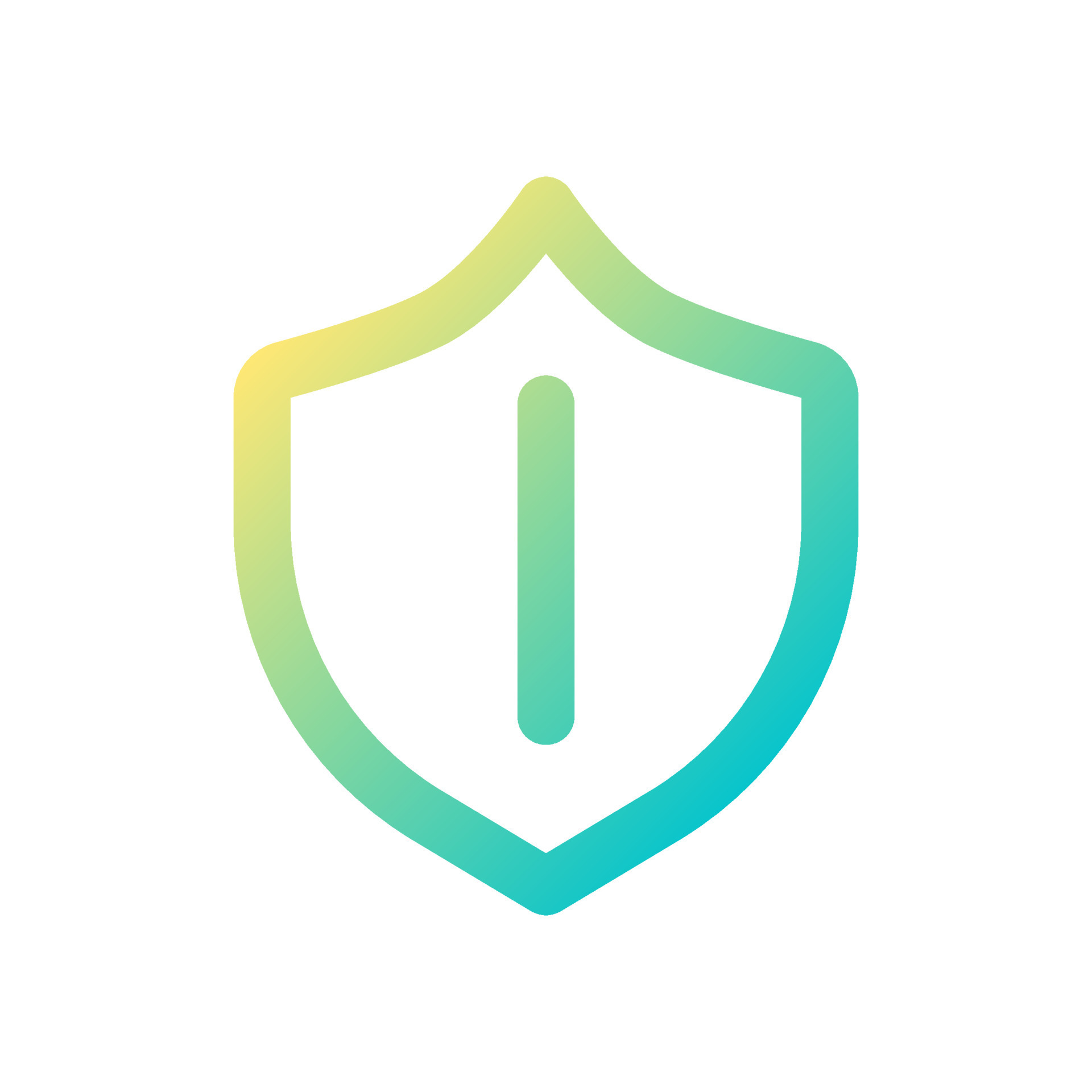 Safeguard Pixel Perfect Gradient Linear Ui Icon Protecting Privacy Online Security Improvement