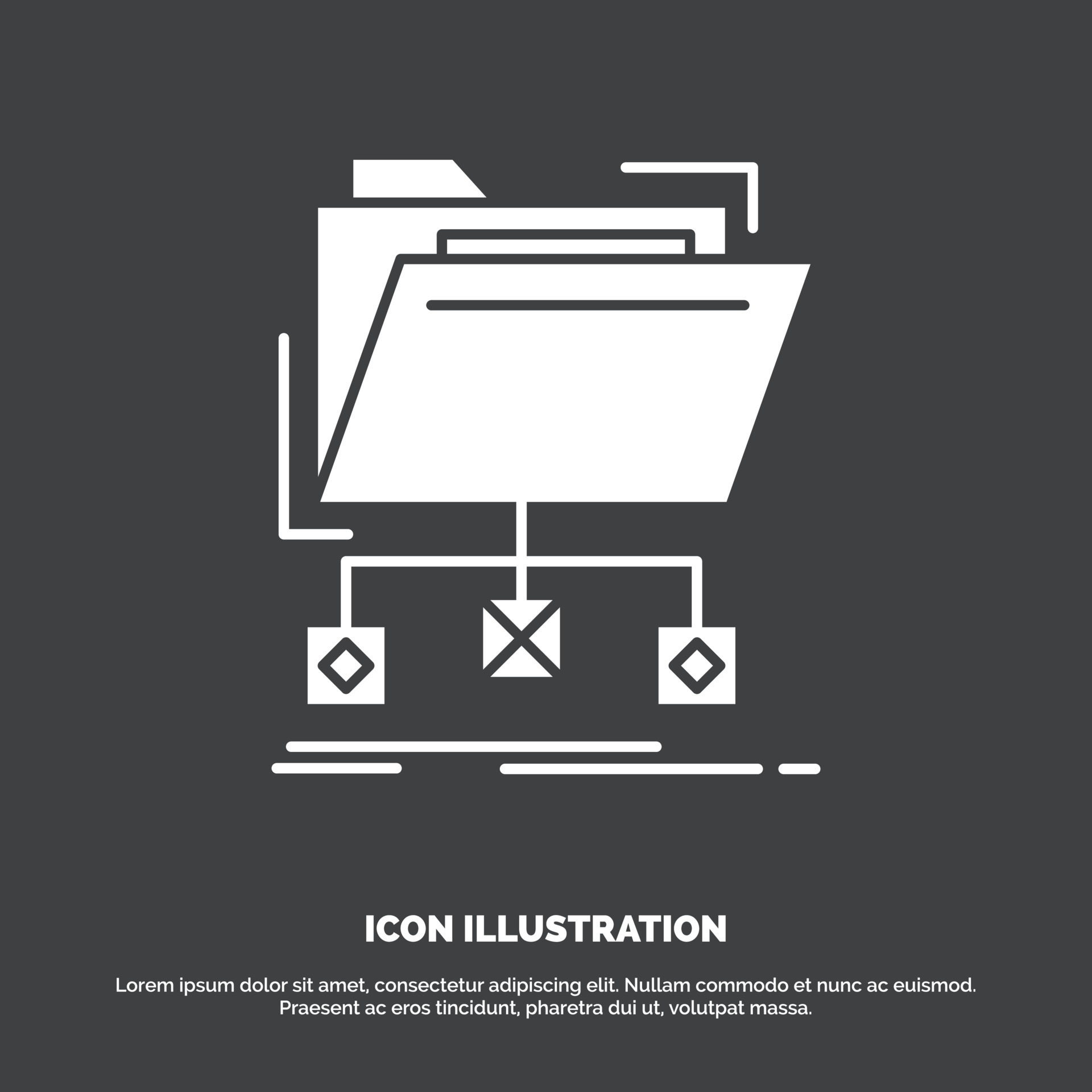 respaldo. datos. archivos carpeta. icono de red. símbolo de vector de ... respaldo. datos. archivos carpeta. icono de red. símbolo de vector de ...