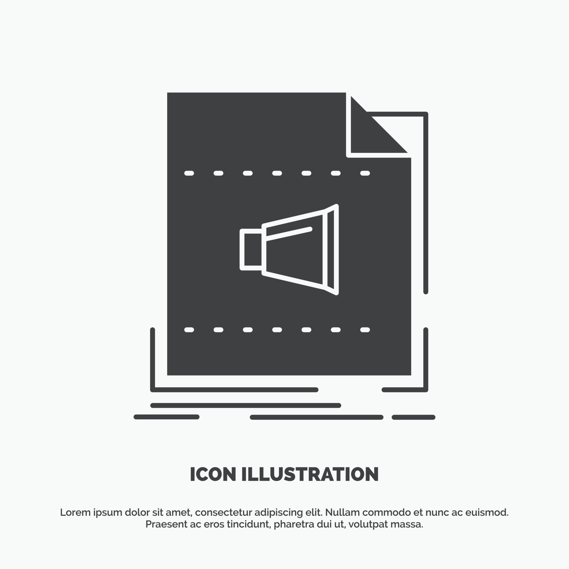 Audio File Format Music Sound Icon Glyph Vector Gray Symbol For UI audio-file-format-music-sound-icon-glyph-vector-gray-symbol-for-ui
