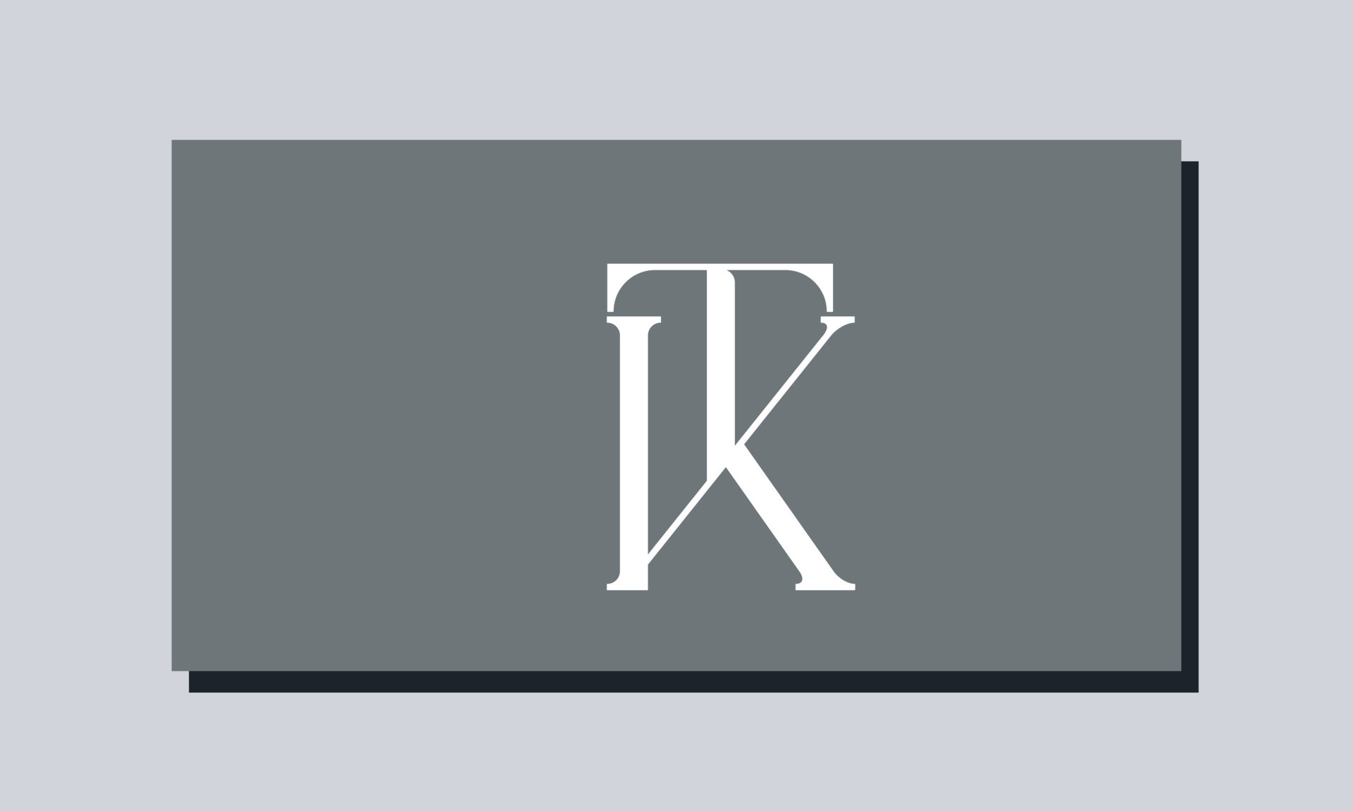 Alfabeto Letras Iniciales Monograma Logo Tk Kt T Y K 12939664 Vector