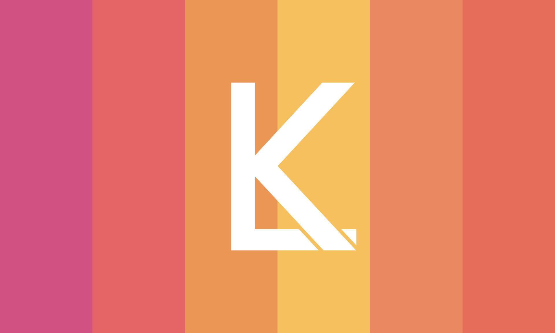 Alphabet Letters Initials Monogram Logo Lk Kl L And K 12939751 Vector