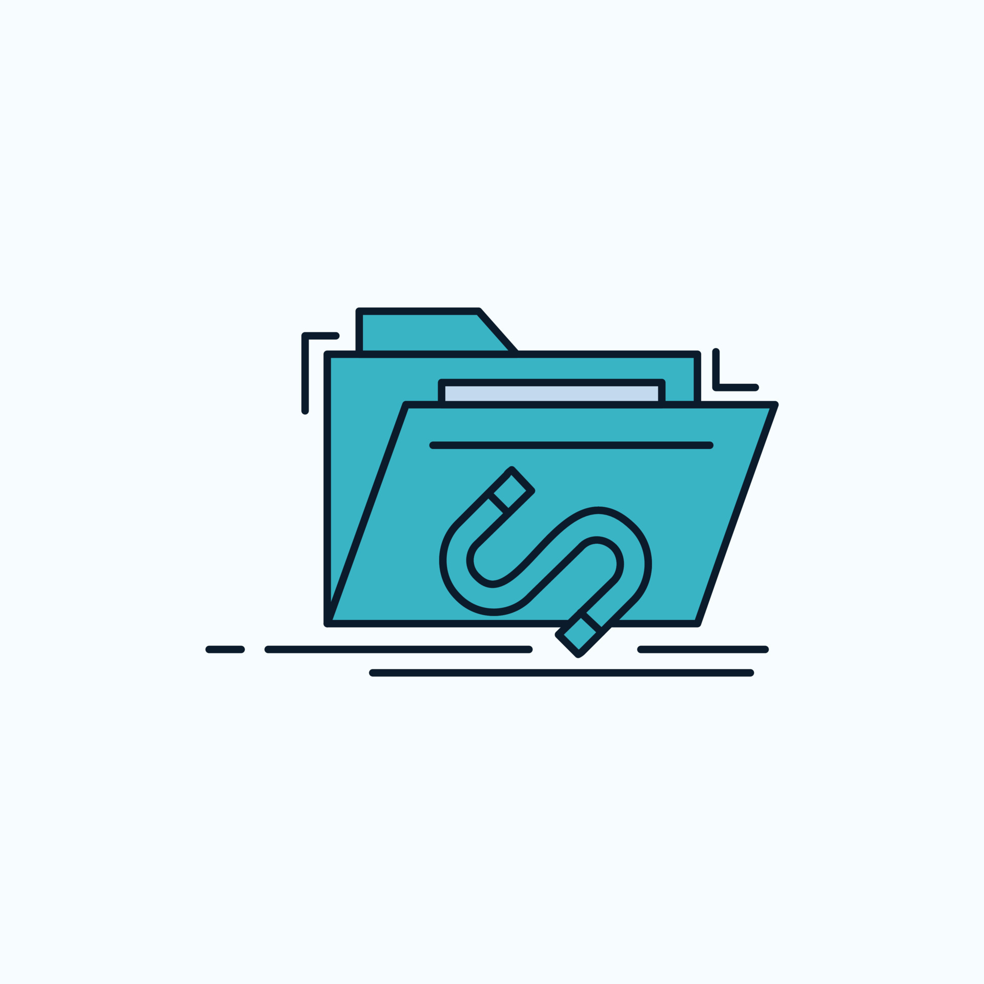 Backdoor. exploit. file. internet. software Flat Icon. green and Yellow sign and symbols for ...