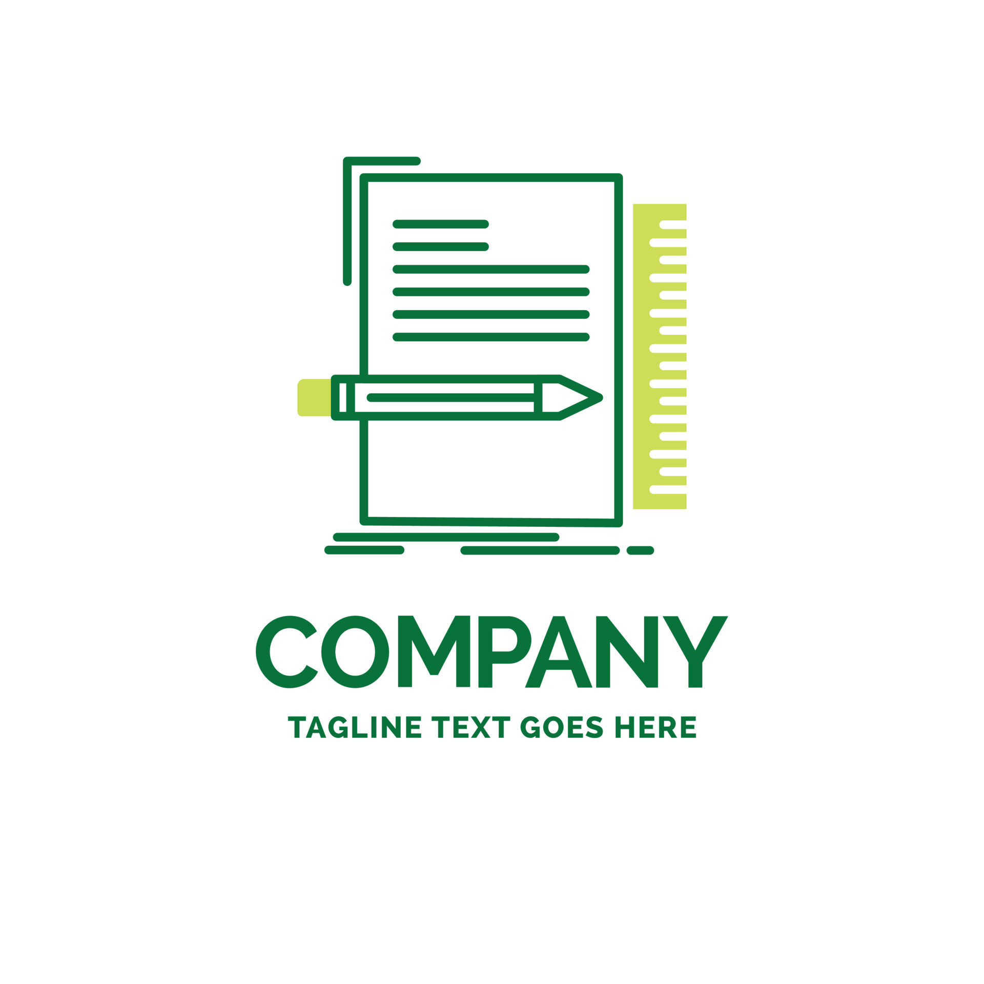 Code Coding File Programming Script Flat Business Logo Template