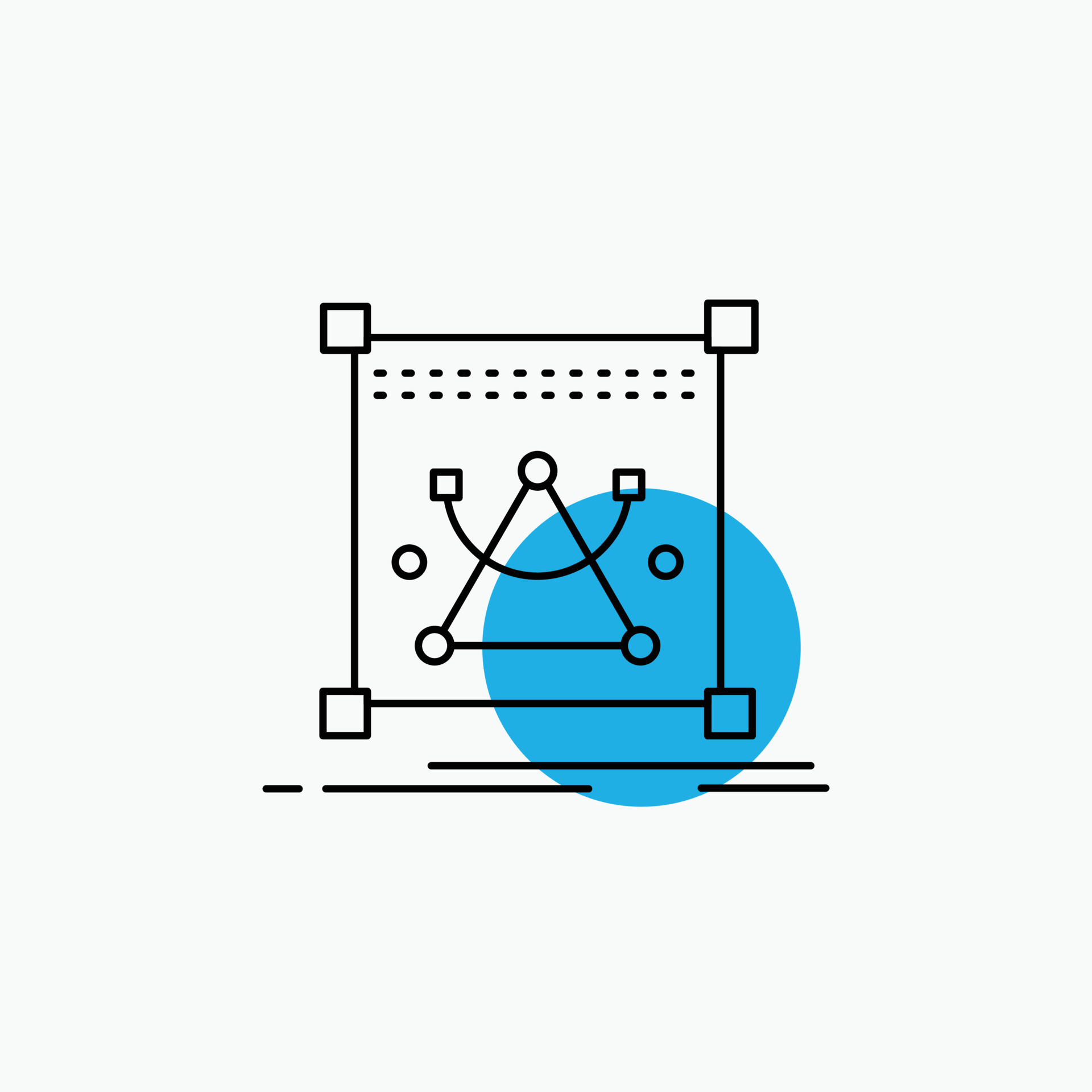 3d. edit. editing. object. resize Line Icon 12943302 Vector Art at Vecteezy