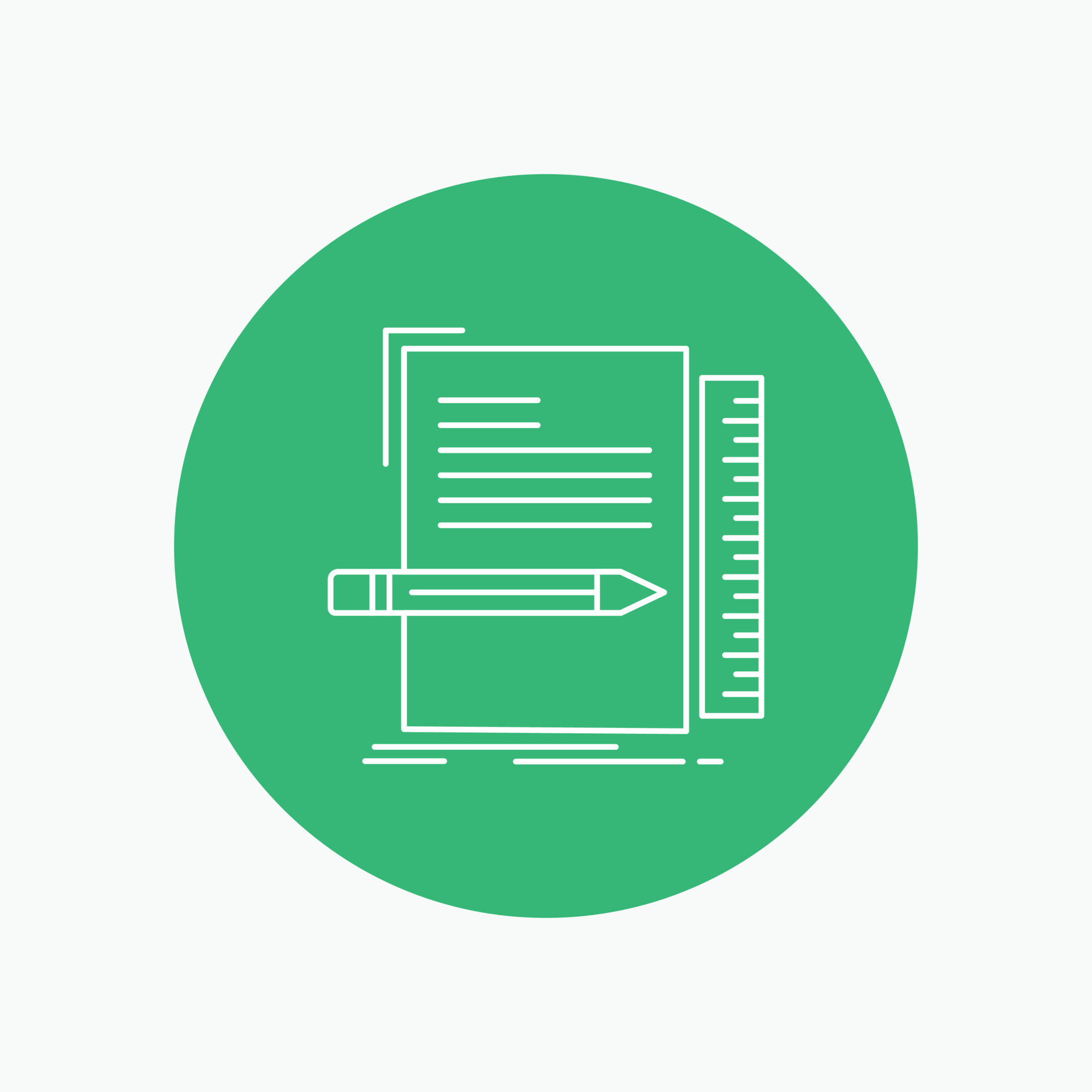 Code Coding File Programming Script White Line Icon In Circle 6892