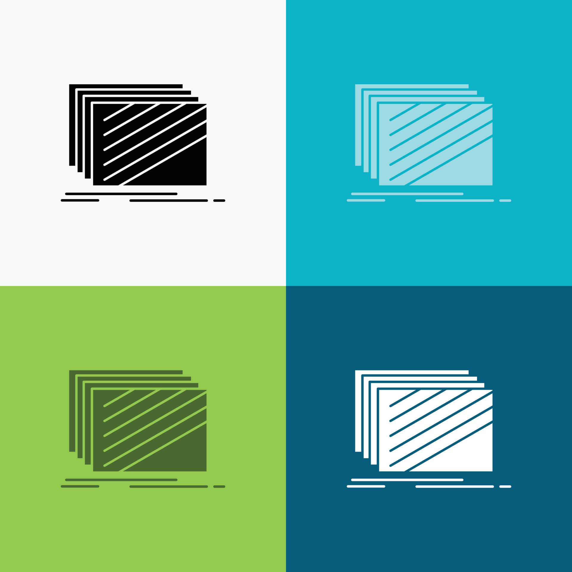 Design Layer Layout Texture Textures Icon Over Various Background Glyph Style Design