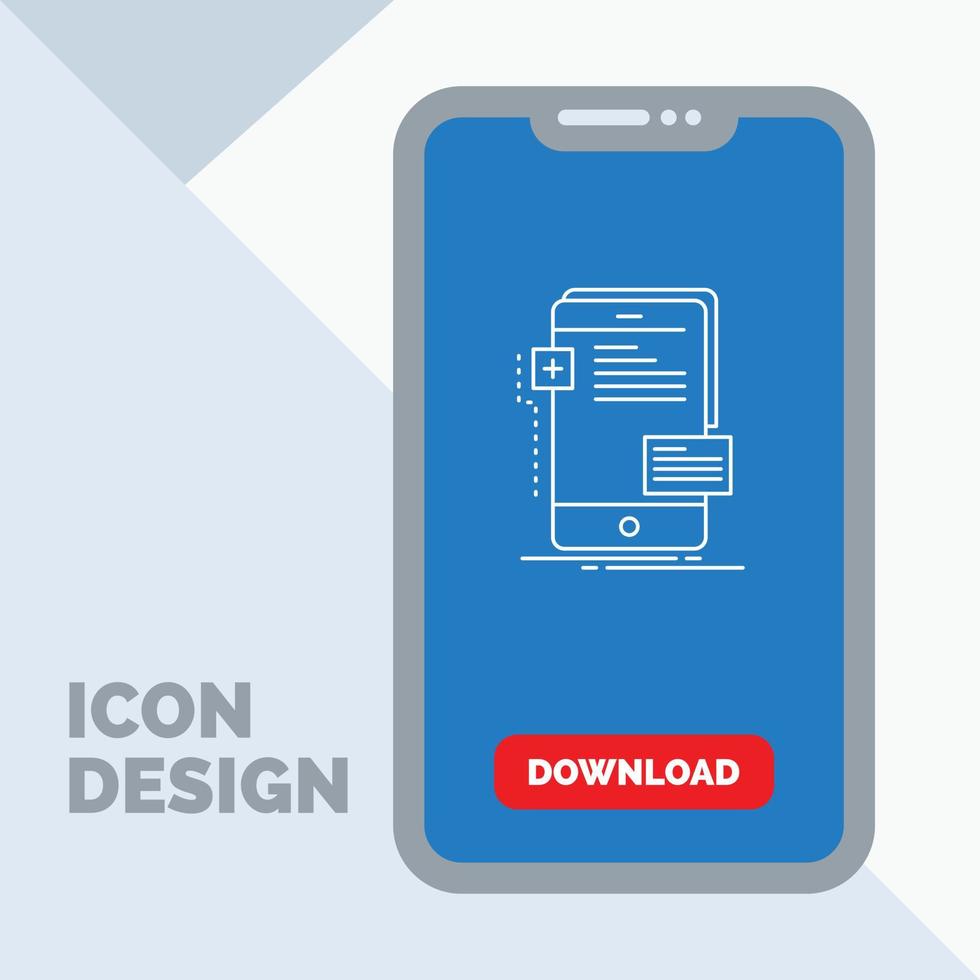 frontend. interface. mobile. phone. developer Line Icon in Mobile for ... frontend. interface. mobile. phone. developer Line Icon in Mobile for ...