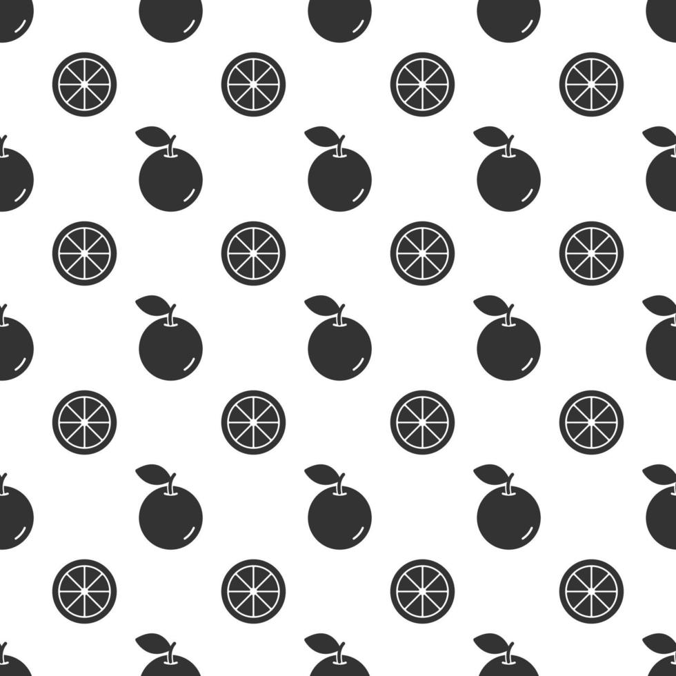 Black Orange Seamless Pattern Background 12946207 Vector Art At Vecteezy