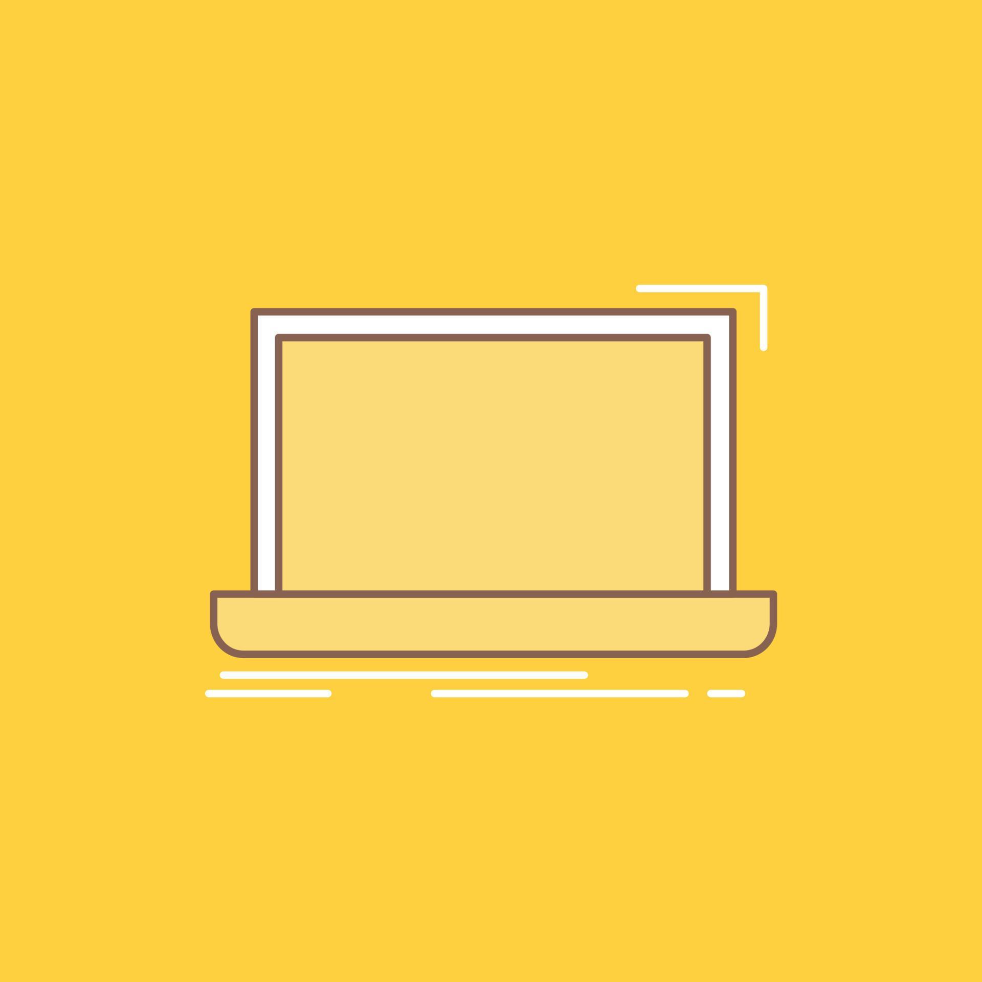 Communication Connection Link Sync Synchronization Flat Line Filled Icon Beautiful Logo