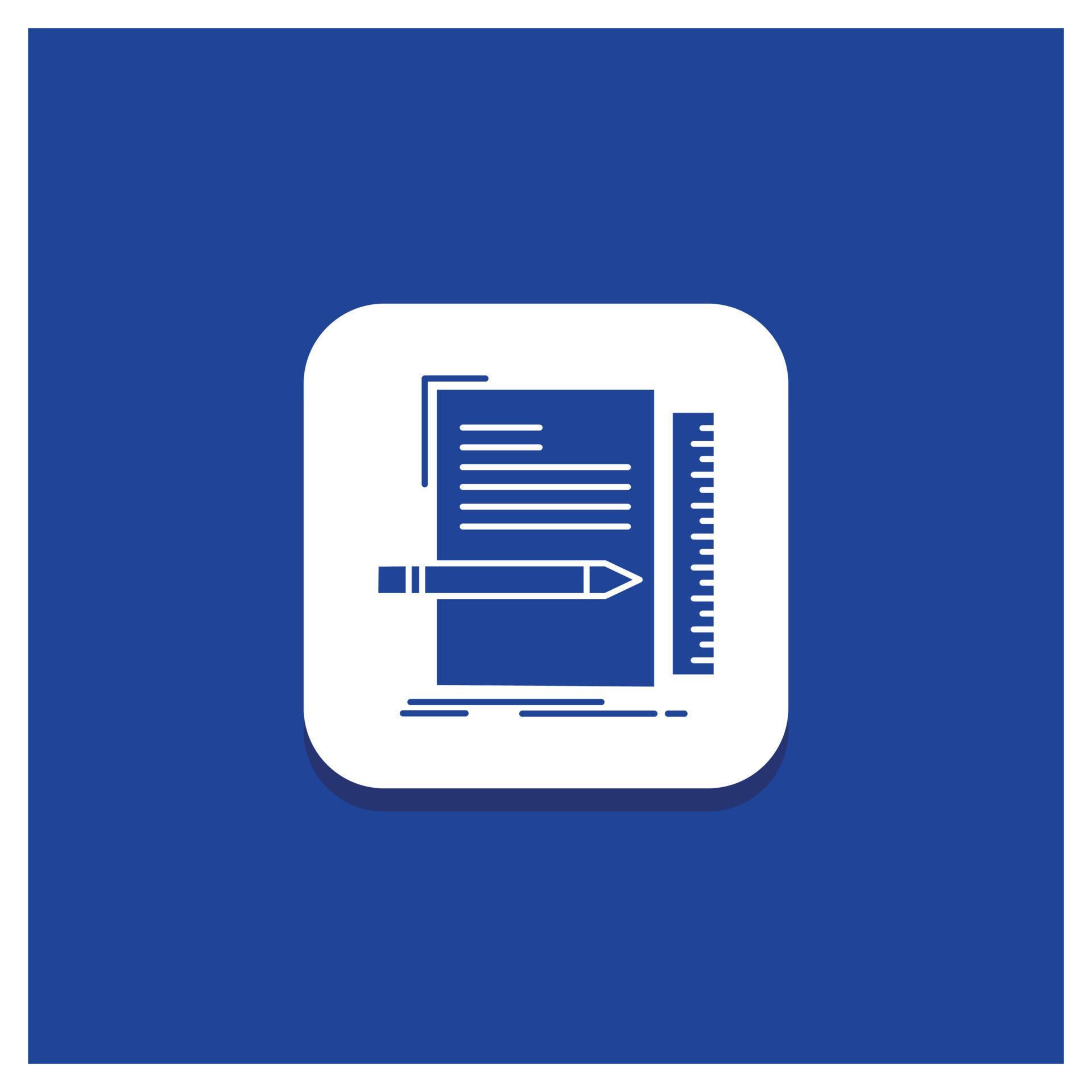 Blue Round Button For Code Coding File Programming Script Glyph