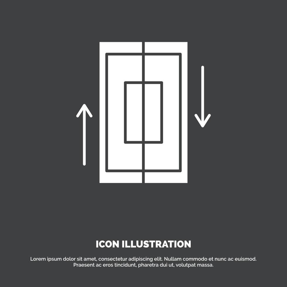 Sync Synchronization Data Phone Smartphone Icon Glyph Vector Symbol For Ui And Ux Website