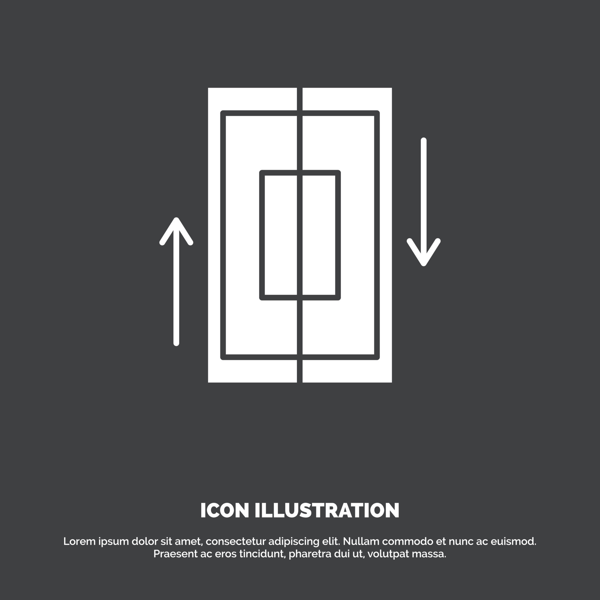 Sync Synchronization Data Phone Smartphone Icon Glyph Vector Symbol For Ui And Ux Website