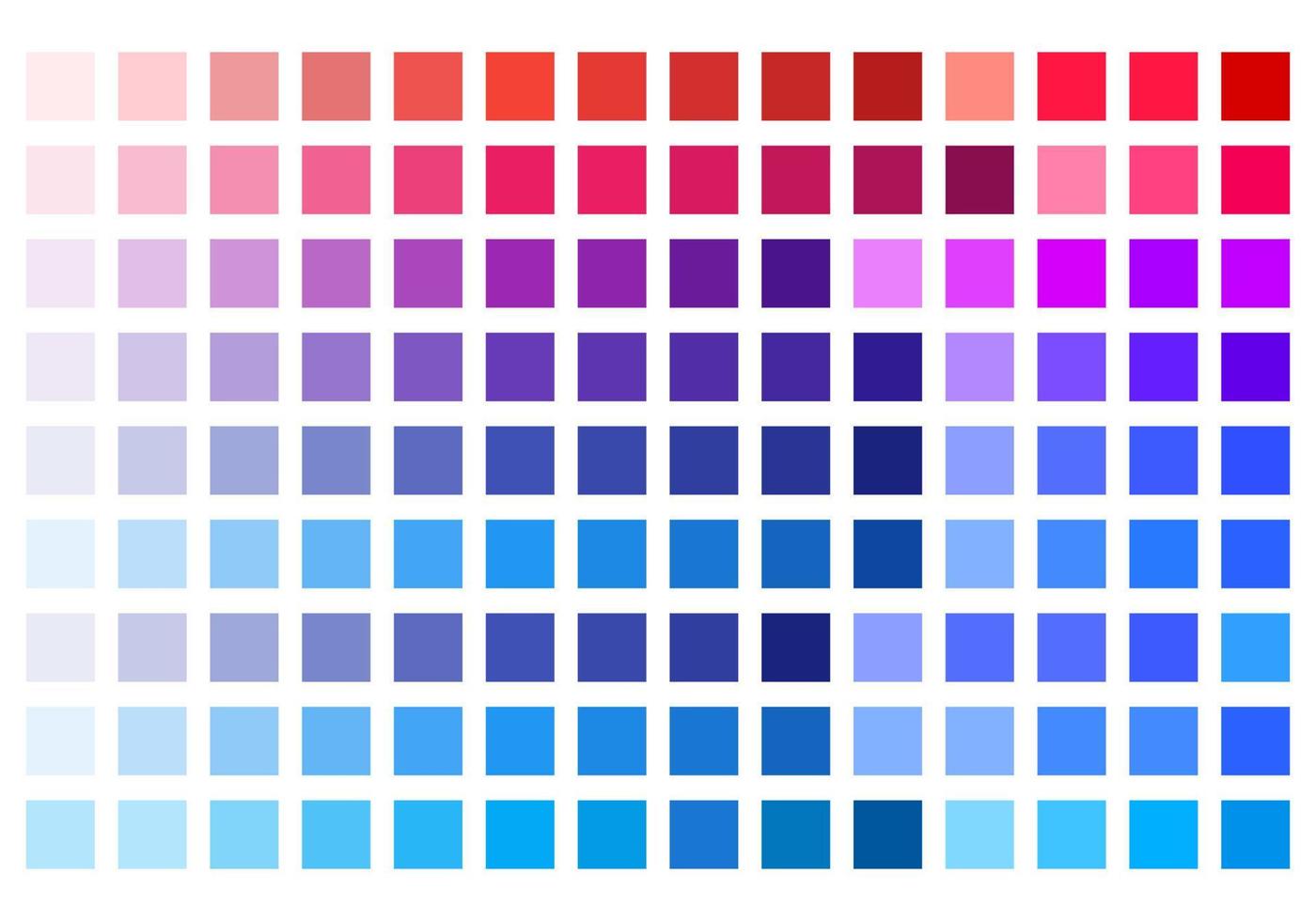Color rounded square set Free Vector EPS file 12951116 Vector Art at ...