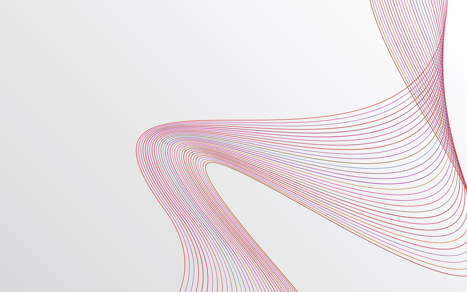 Abstract Red wavy Lines background 12953306 Vector Art at Vecteezy