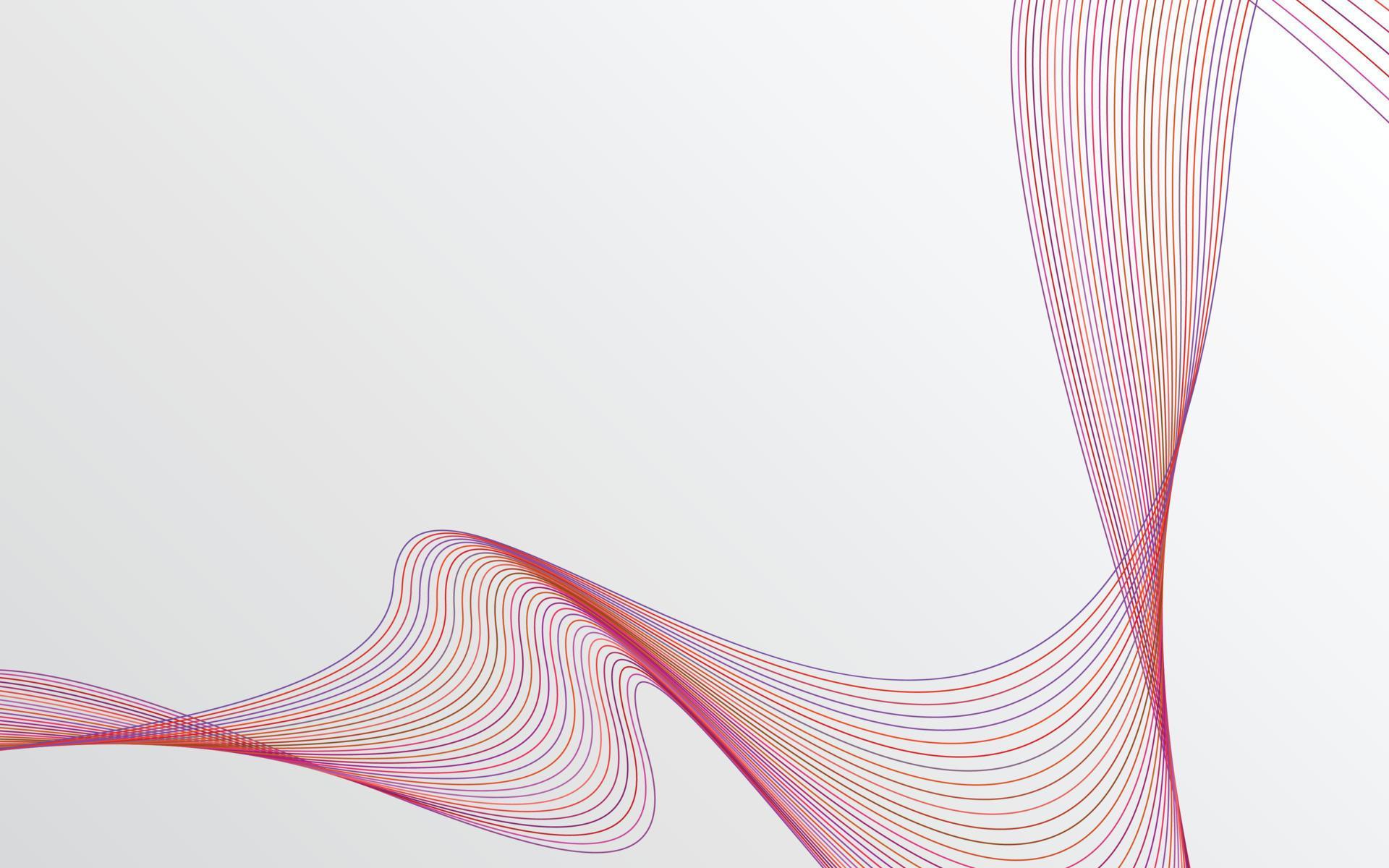 Wave With Shadow Abstract Red Lines On A Background 12953324 Vector Art At Vecteezy