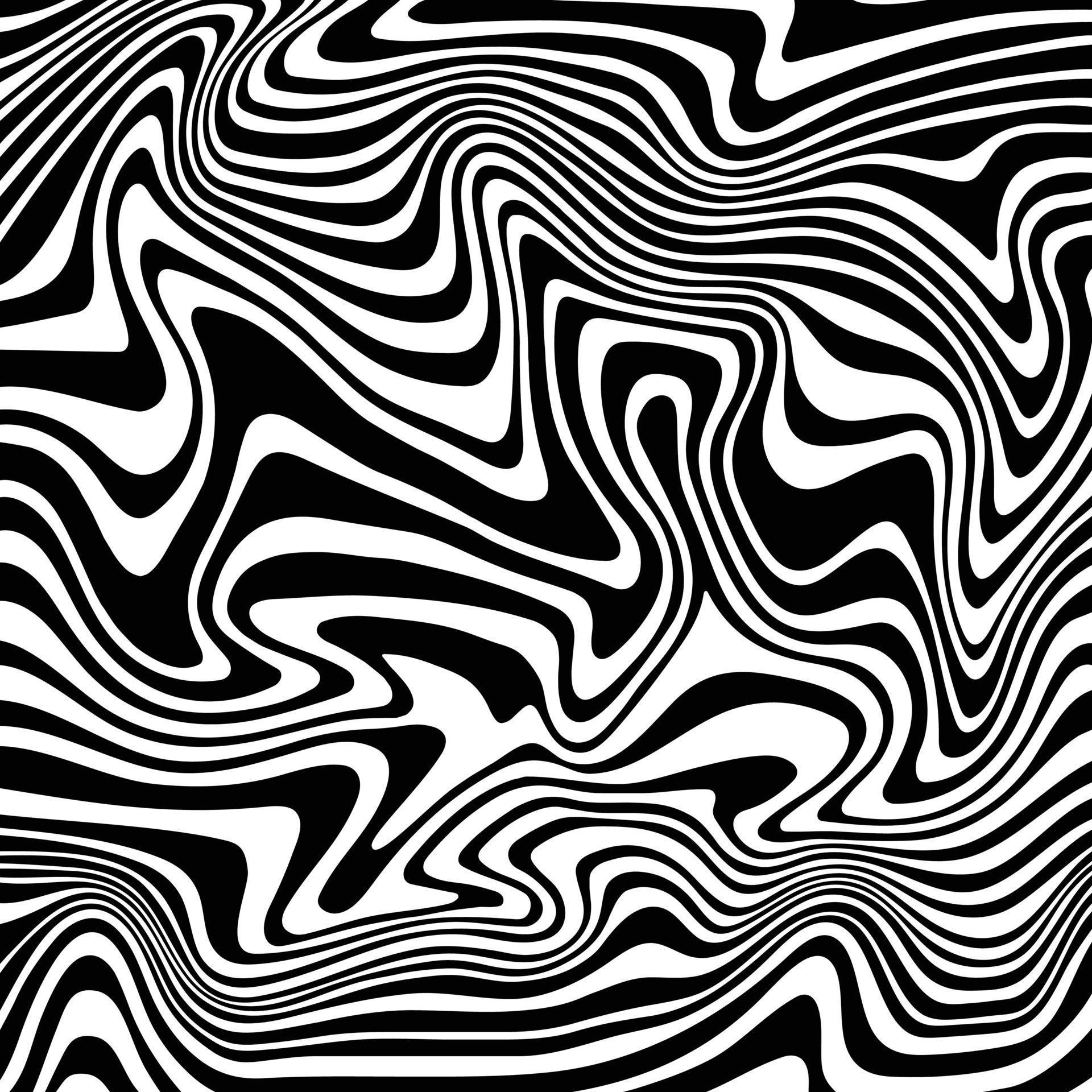 black white abstract swirl background vector pattern 12954631 Vector ...