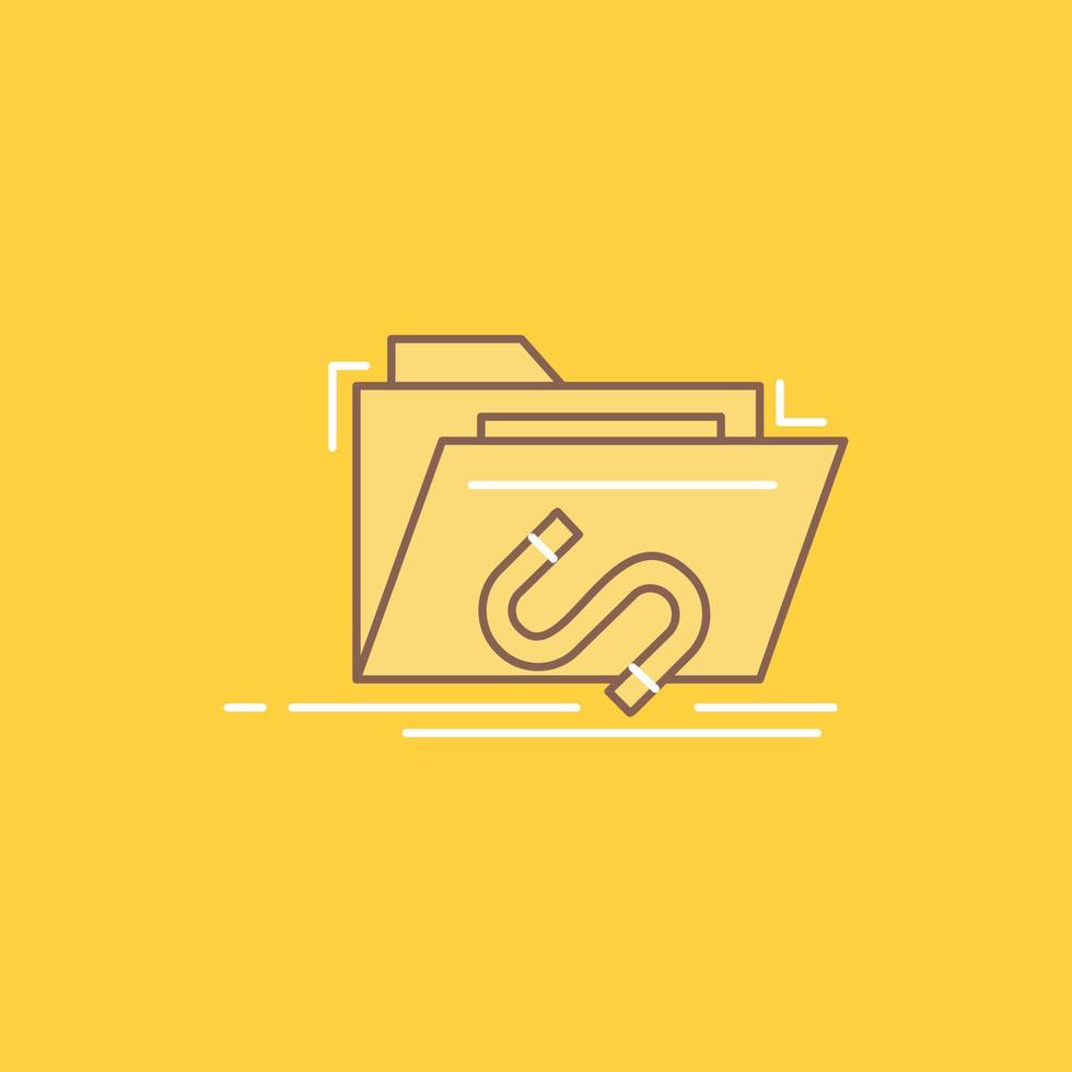 Backdoor. exploit. file. internet. software Flat Line Filled Icon. Beautiful Logo button over ...