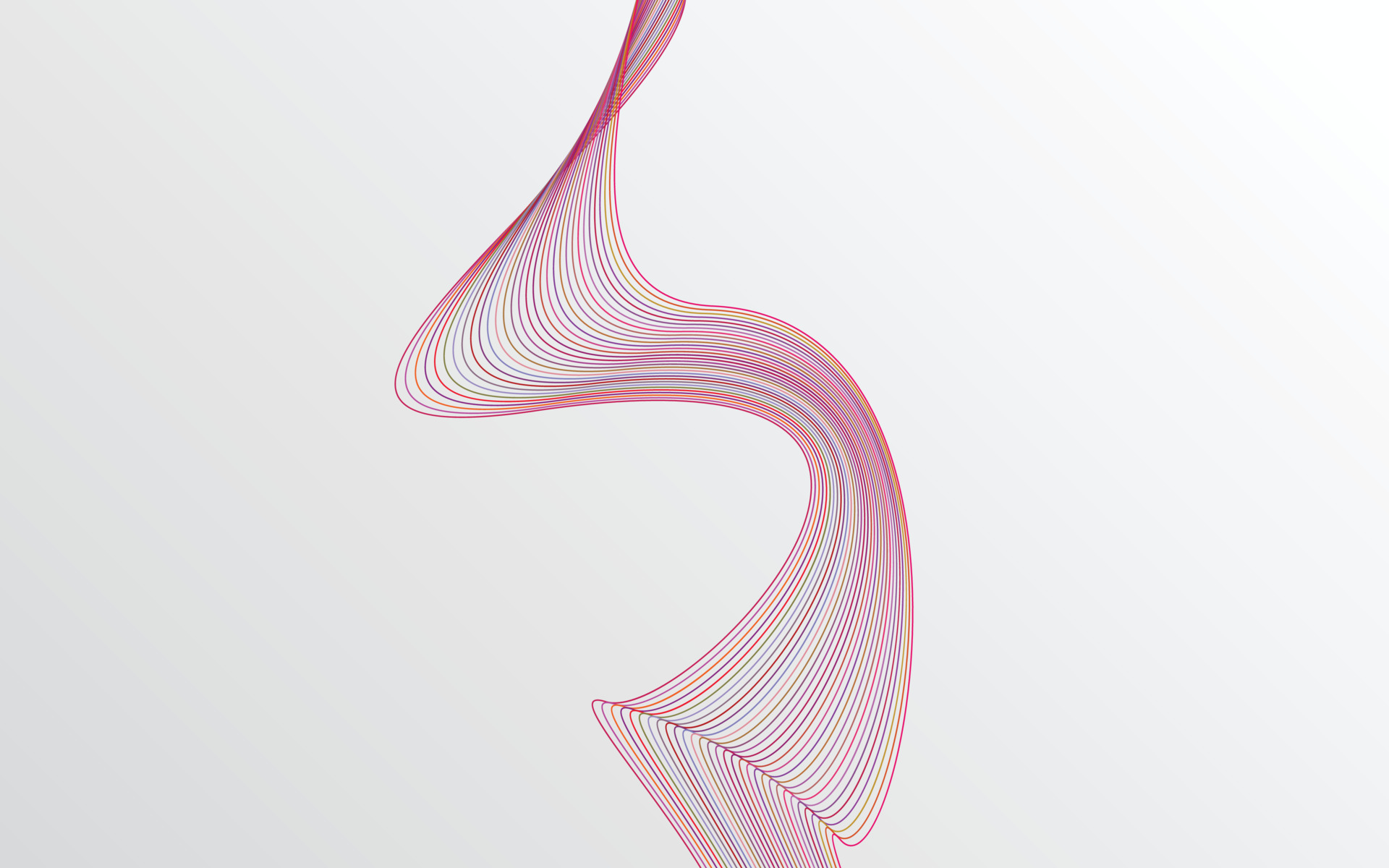 Wave With Shadow Abstract Red Lines On A Background 12958259 Vector Art At Vecteezy