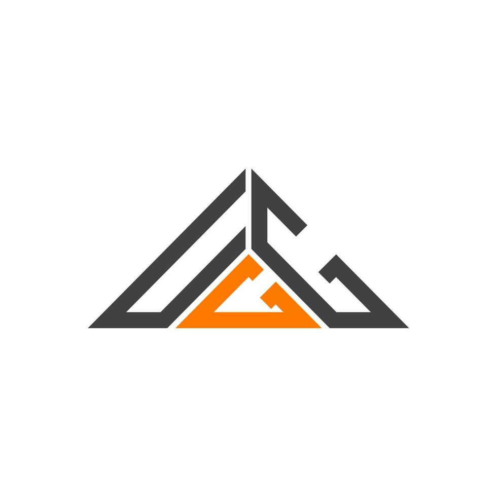 diseño creativo del logotipo de la letra ugg con gráfico vectorial, logotipo simple y moderno de ...