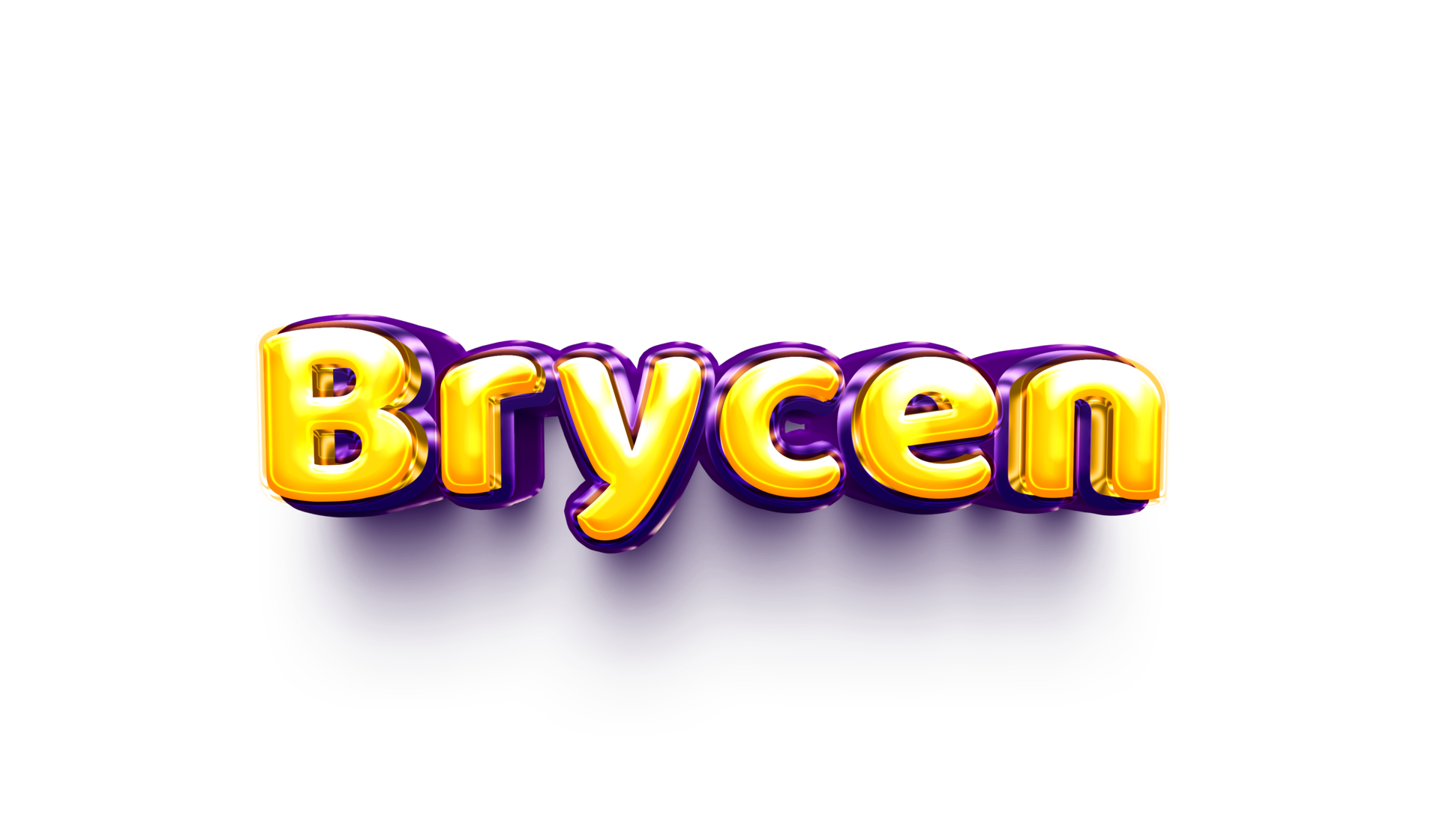 names of boys English helium balloon shiny celebration sticker 3d inflated 12959552 PNG