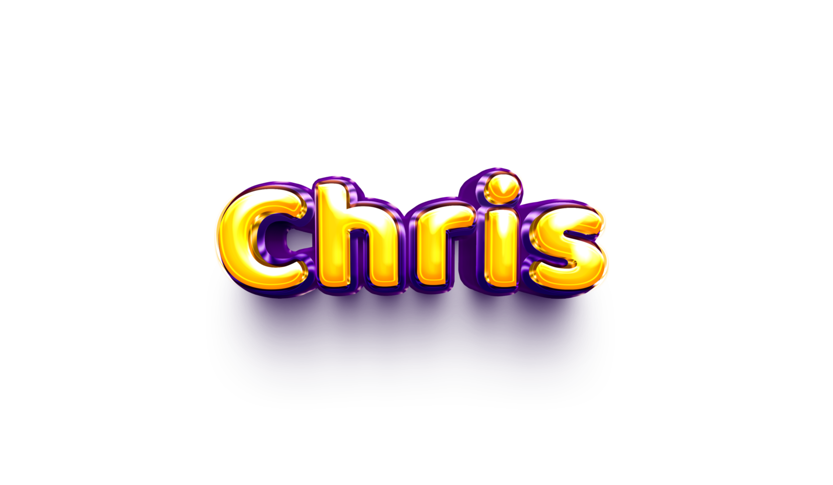 names of boys English helium balloon shiny celebration sticker 3d inflated 12959564 PNG