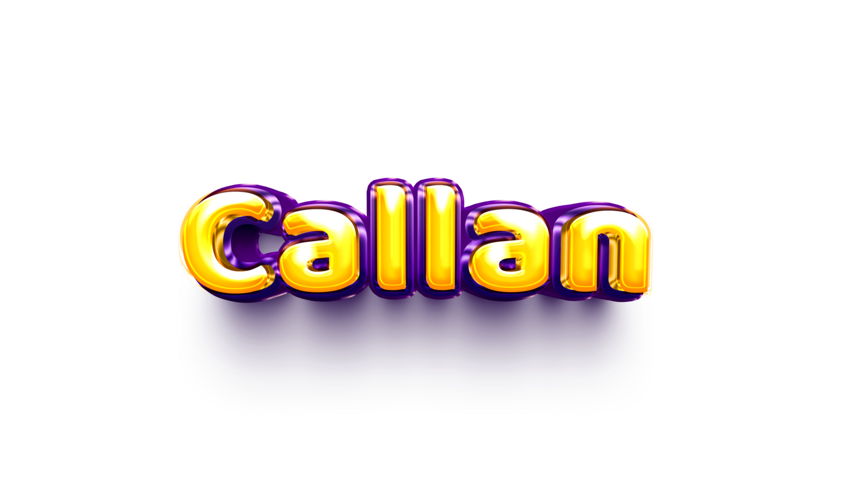 names of boys English helium balloon shiny celebration sticker 3d inflated 12959568 PNG