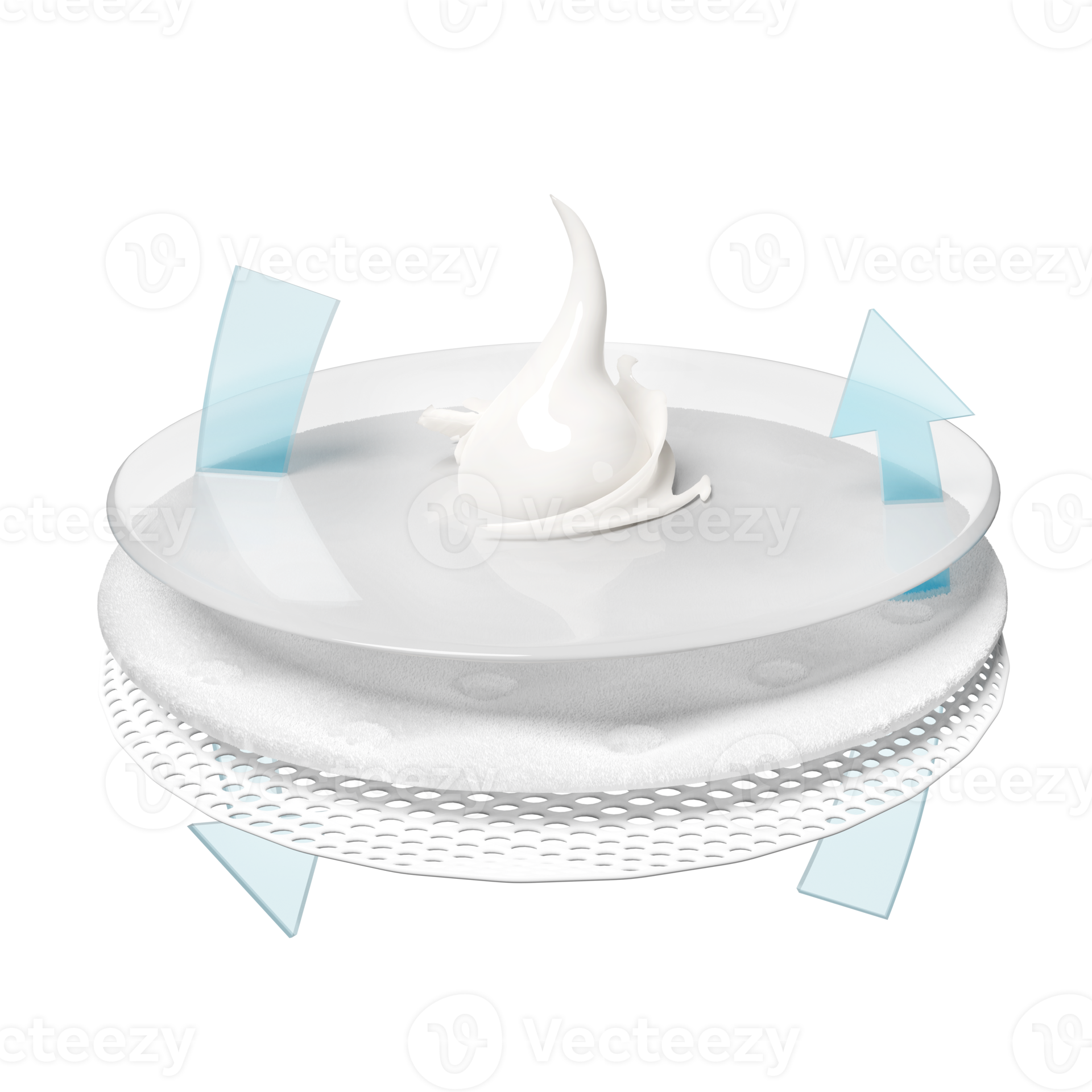 Disposable Milk Absorbent Pads Product Advertisement Ventilate Shows