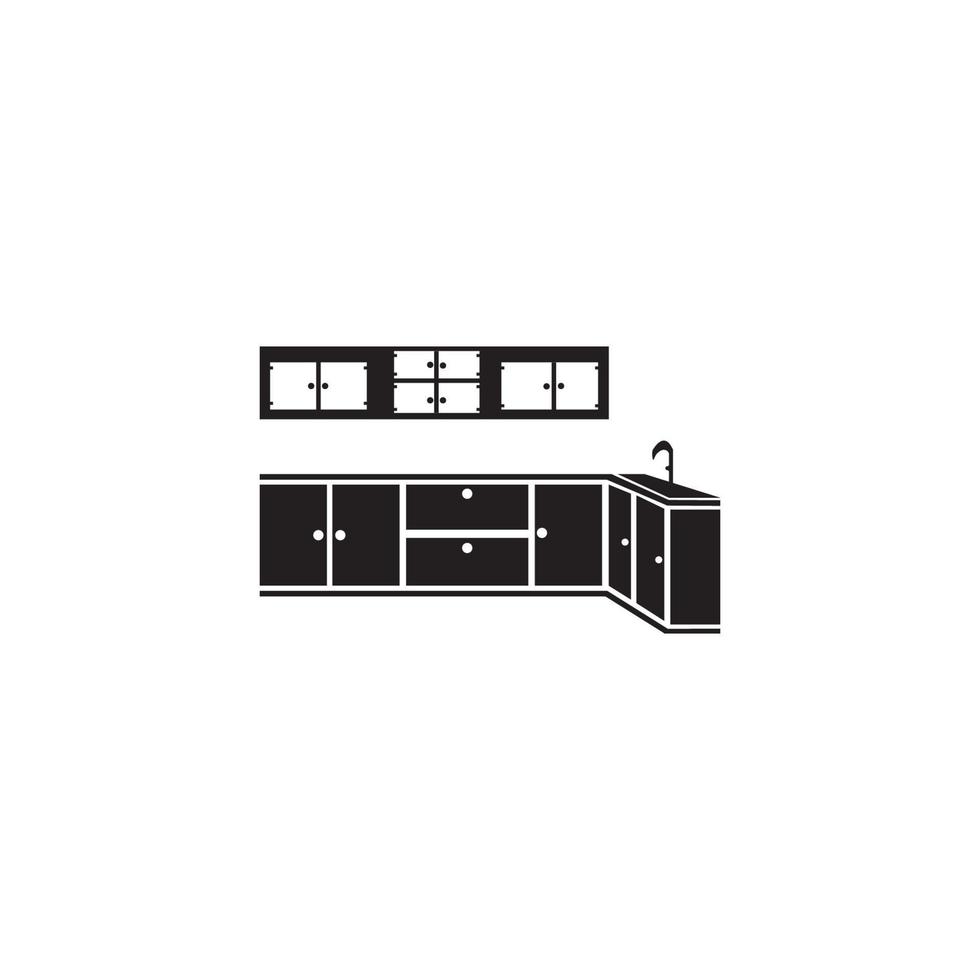 Kitchen set icon logo, vector design 12961657 Vector Art at Vecteezy Kitchen set icon logo, vector design 12961657 Vector Art at Vecteezy