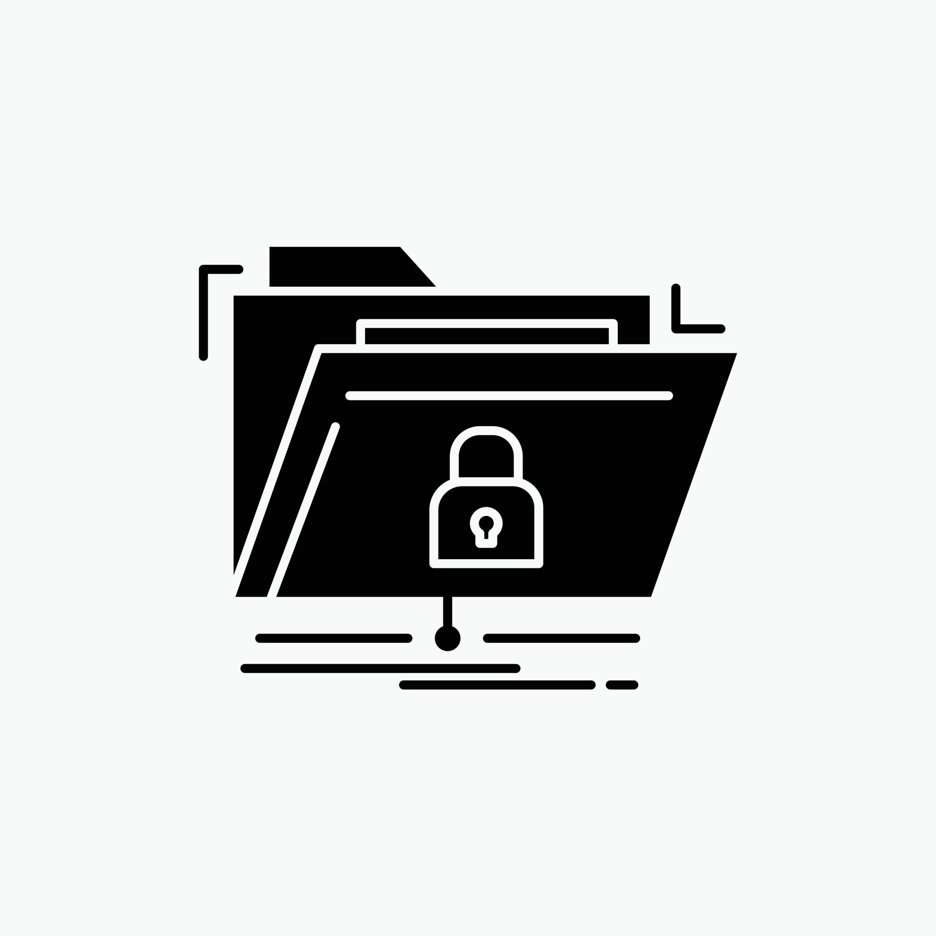 encryption. files. folder. network. secure Glyph Icon. Vector isolated ... encryption. files. folder. network. secure Glyph Icon. Vector isolated ...
