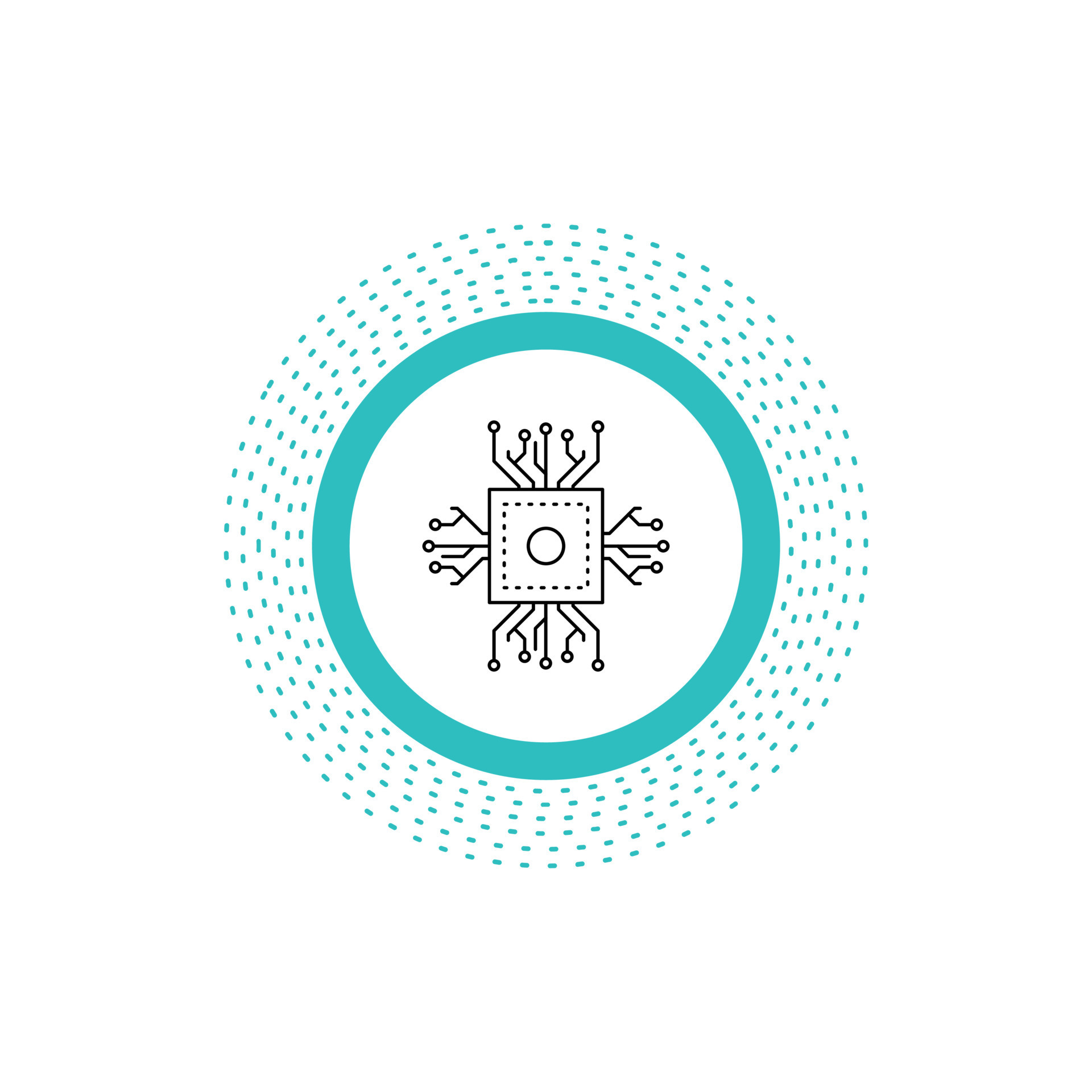 Chip. cpu. microchip. processor. technology Line Icon. Vector isolated ... Chip. cpu. microchip. processor. technology Line Icon. Vector isolated ...