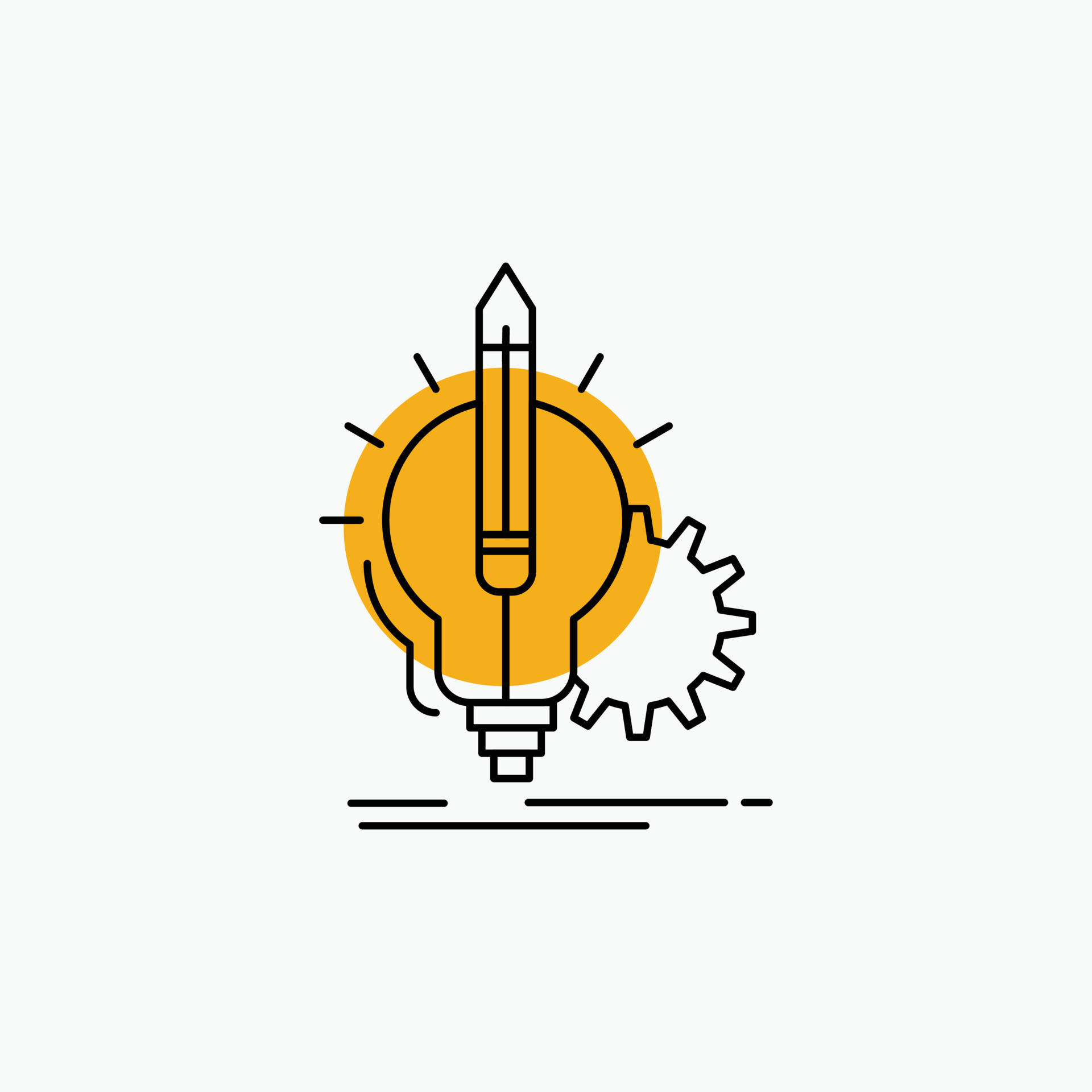 Idea. insight. key. lamp. lightbulb Line Icon 12966278 Vector Art at ... Idea. insight. key. lamp. lightbulb Line Icon 12966278 Vector Art at ...