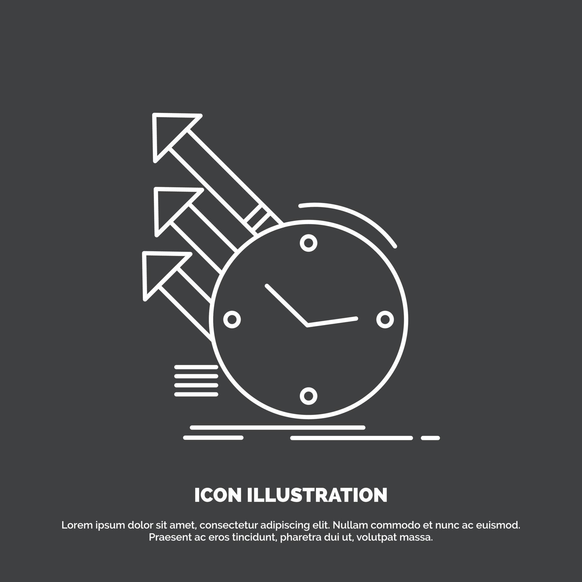 Detection Inspection Of Regularities Research Icon Line Vector Symbol For Ui And Ux