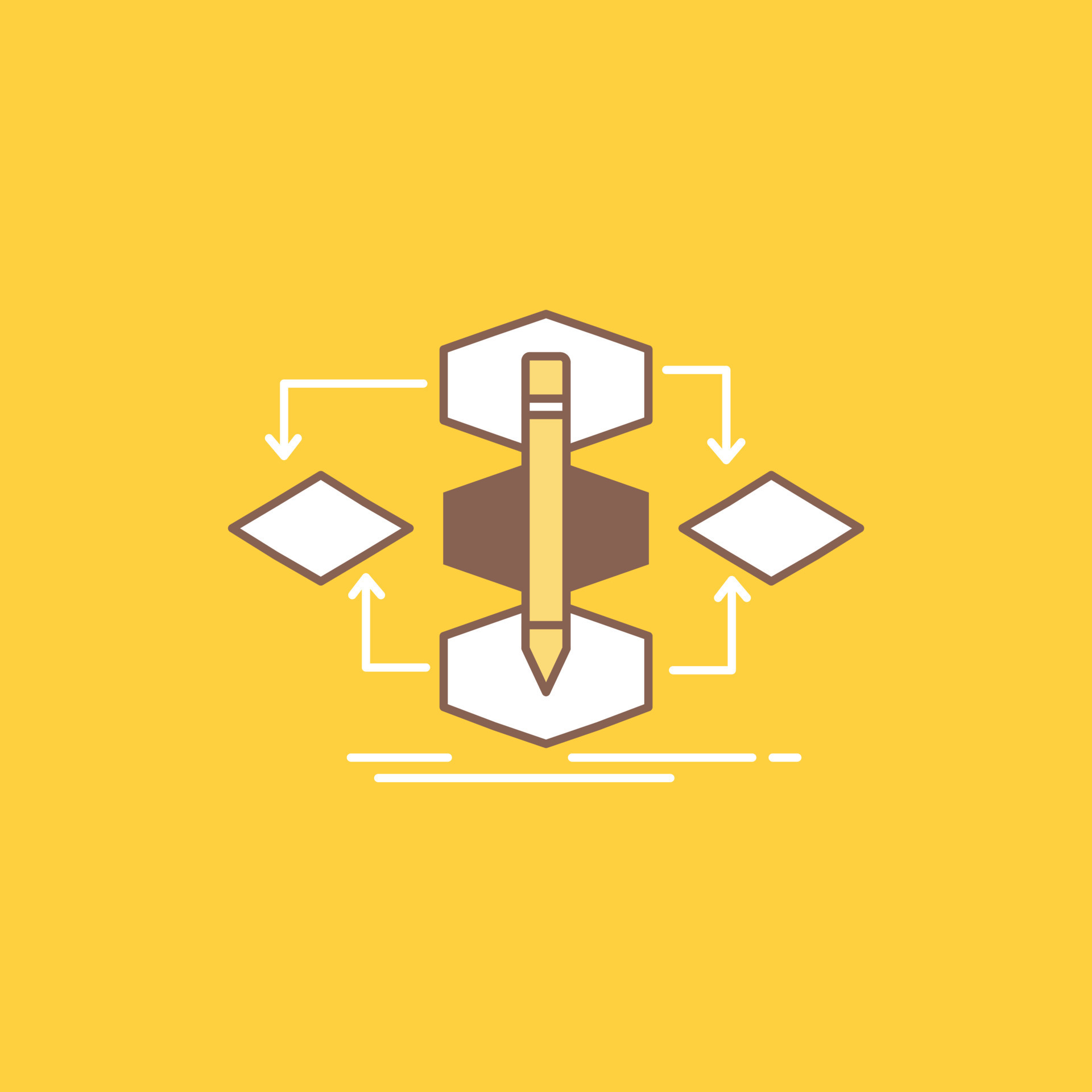 Algorithm. design. method. model. process Flat Line Filled Icon ... Algorithm. design. method. model. process Flat Line Filled Icon ...