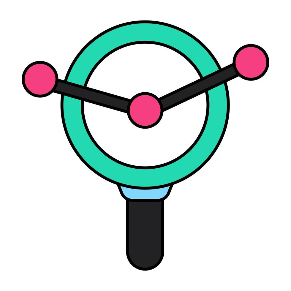 Unique design icon of data analysis 12968315 Vector Art at Vecteezy