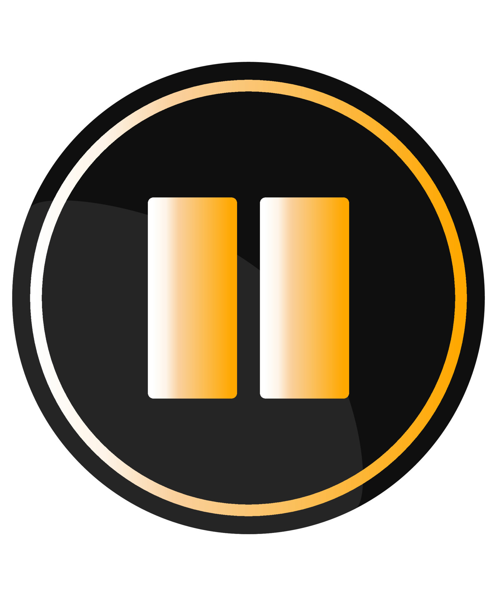 Pause Button Player 12968405 Vector Art at Vecteezy