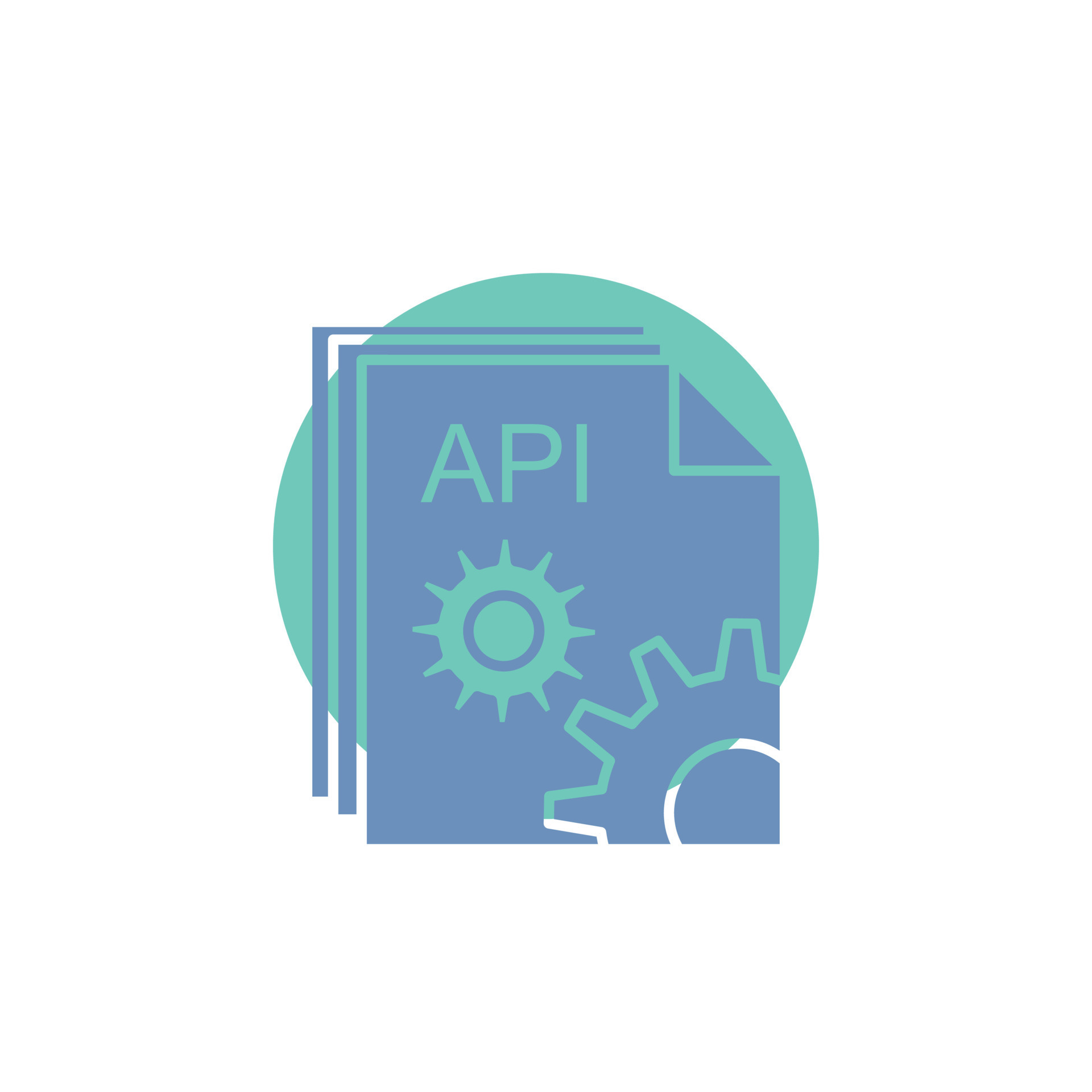 API. aplicación codificación. desarrollador. icono de glifo de software ...