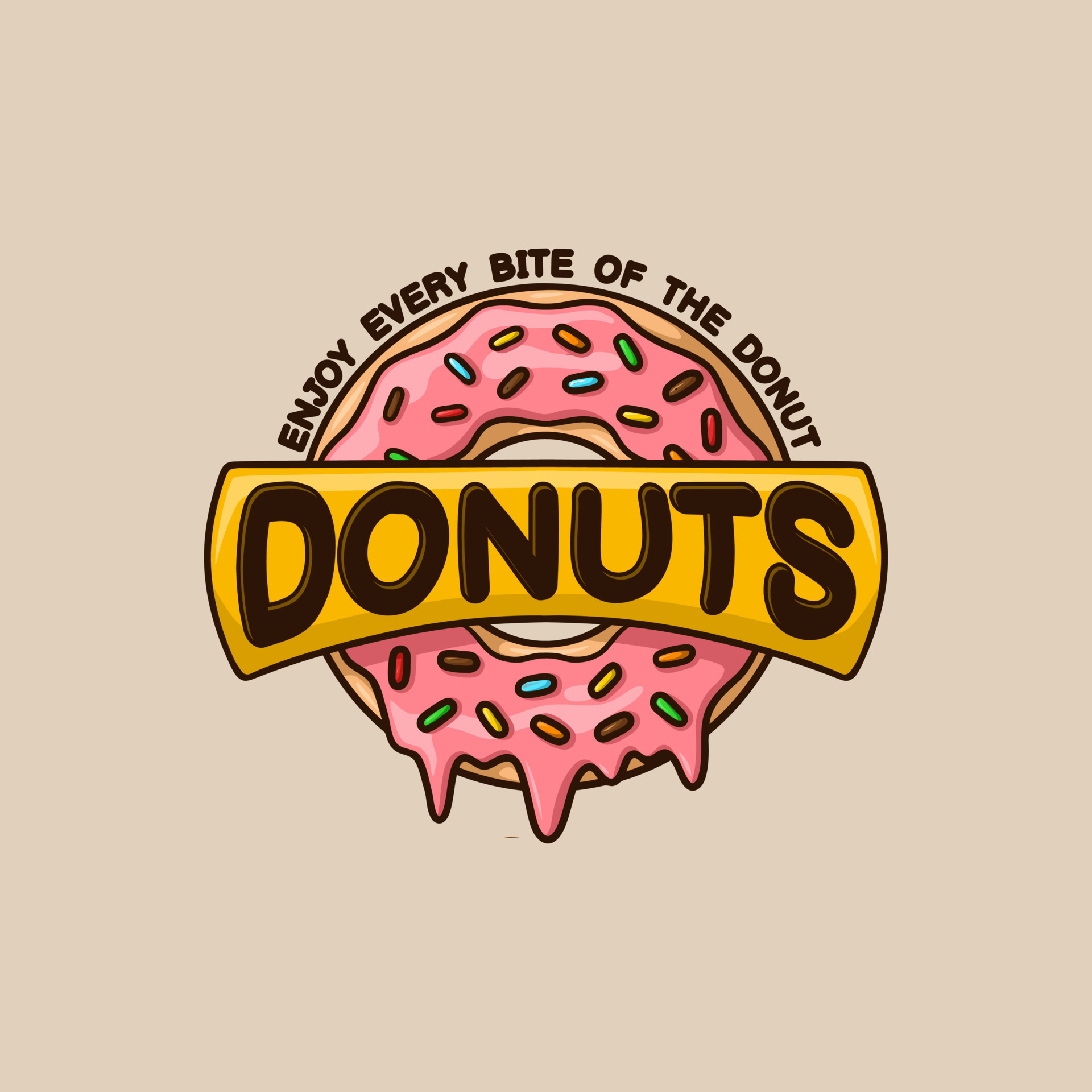 Of Donut Logo