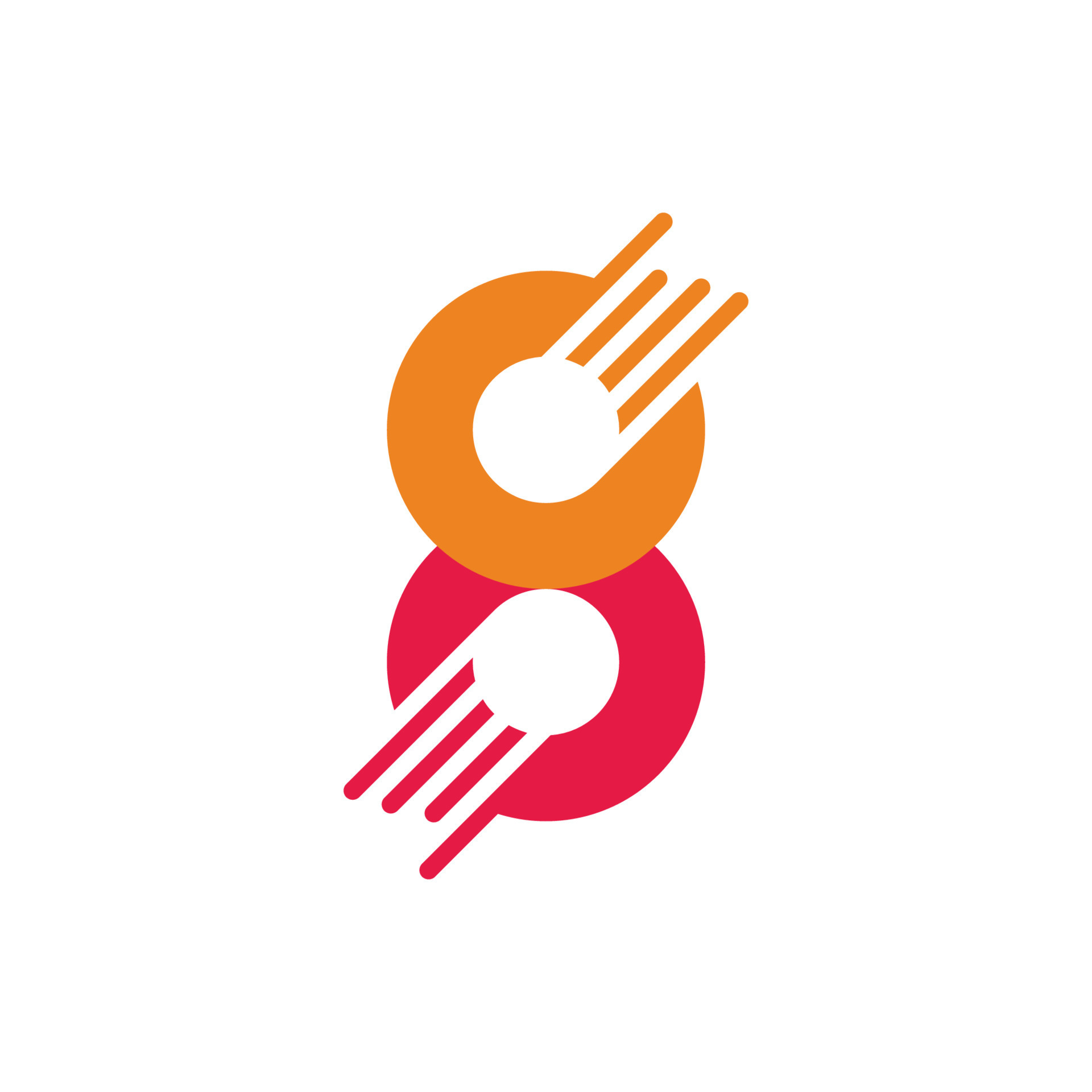 number 8 motion circles colorful design vector 12975686 Vector Art at Vecteezy