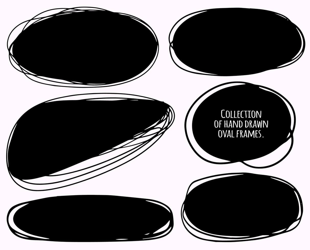 Collection of vector hand drawn oval frames. 12978843 Vector Art at ... Collection of vector hand drawn oval frames. 12978843 Vector Art at ...