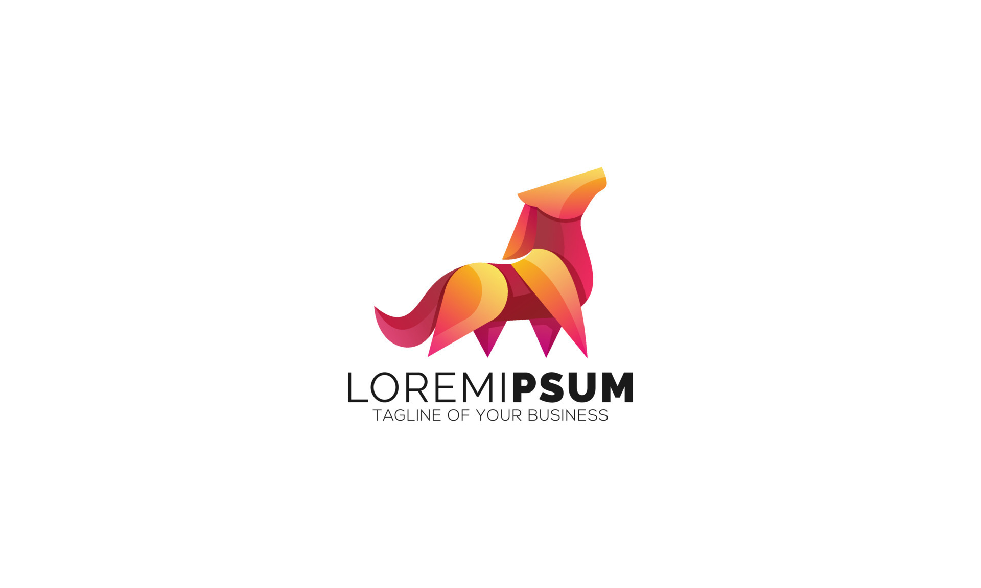 Abstract Gradient Fox Logo vector 12979709 Vector Art at Vecteezy Abstract Gradient Fox Logo vector 12979709 Vector Art at Vecteezy