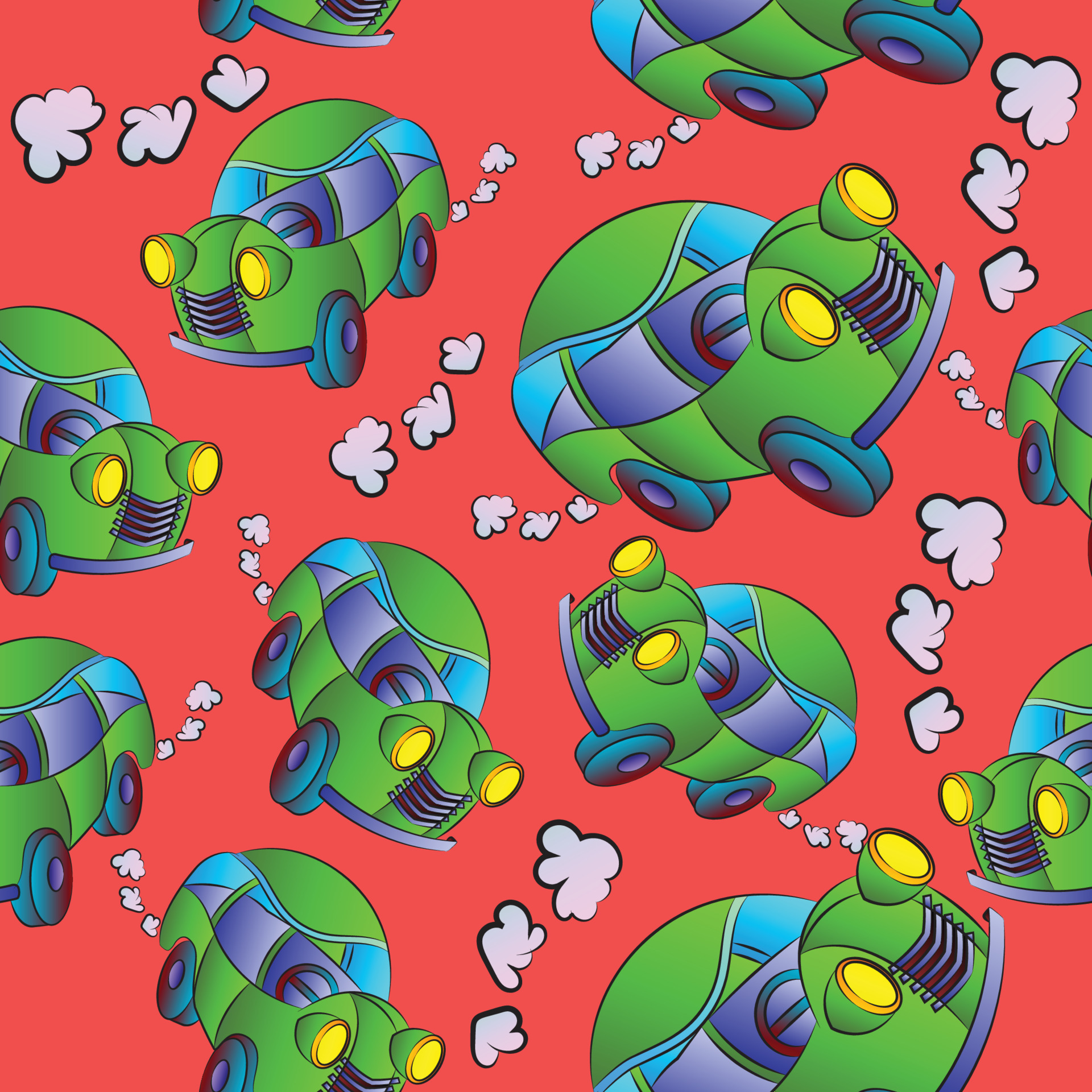 Seamless. Hand drawing vehicles print design seamless pattern. Vector ... Seamless. Hand drawing vehicles print design seamless pattern. Vector ...