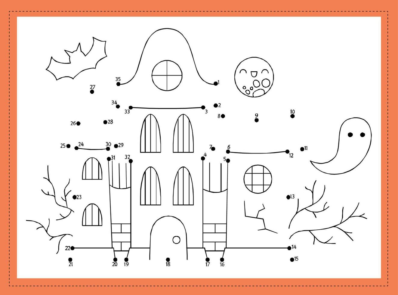 Hojas De Actividades De Halloween Pegatinas Halloween Para Niños, 12