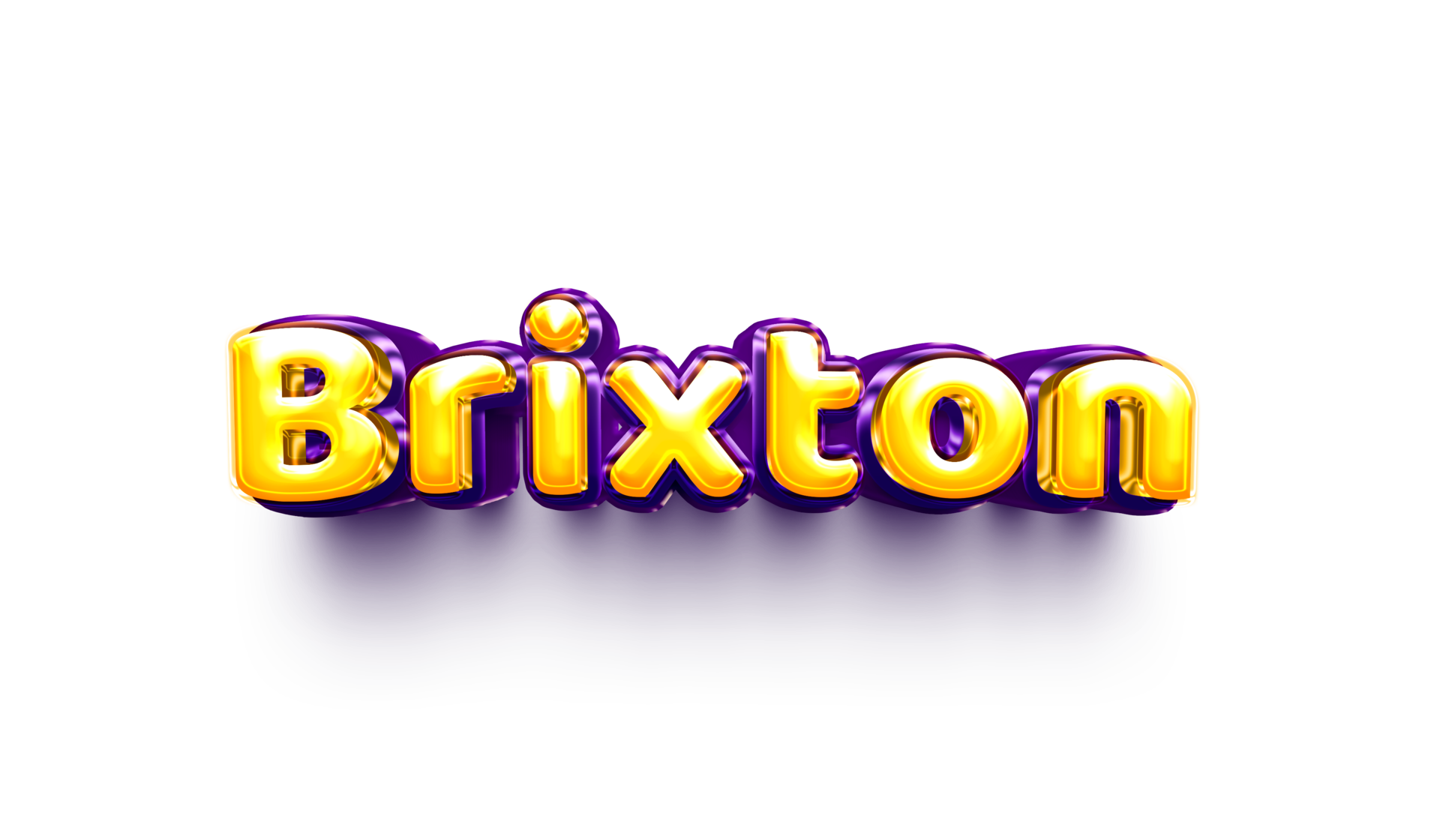 names of boys English helium balloon shiny celebration sticker 3d inflated 12981356 PNG