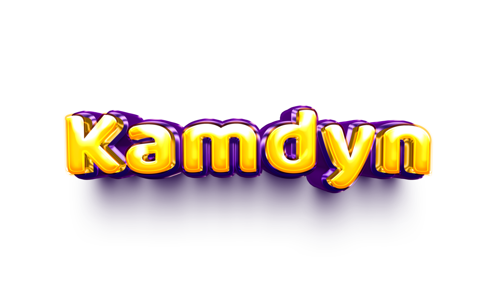 names of boys English helium balloon shiny celebration sticker 3d inflated 12981403 PNG