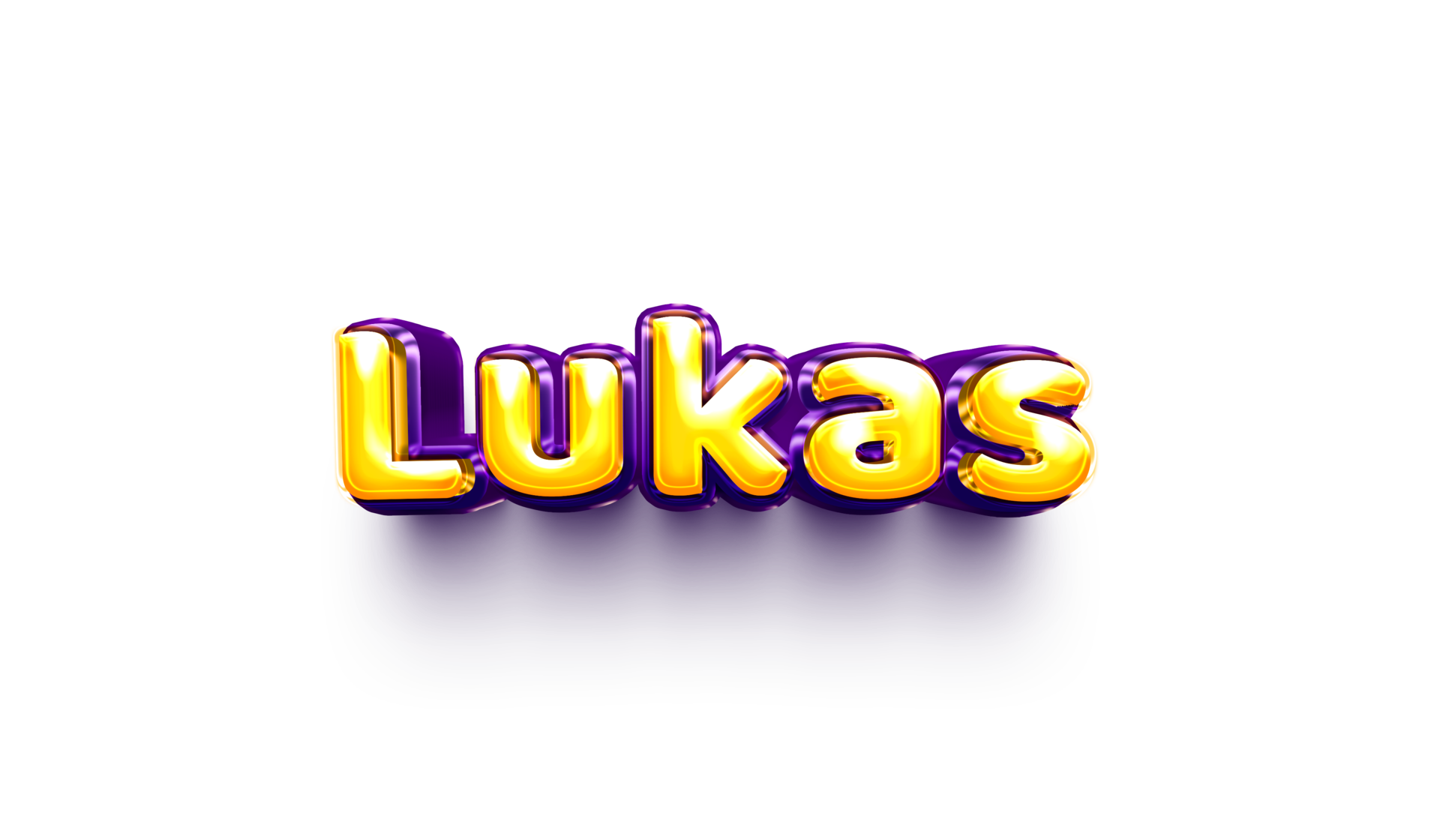 names of boys English helium balloon shiny celebration sticker 3d inflated 12981408 PNG