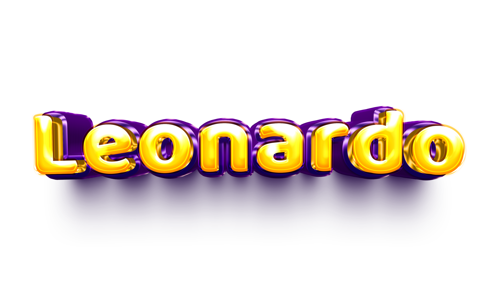 names of boys English helium balloon shiny celebration sticker 3d inflated 12981439 PNG