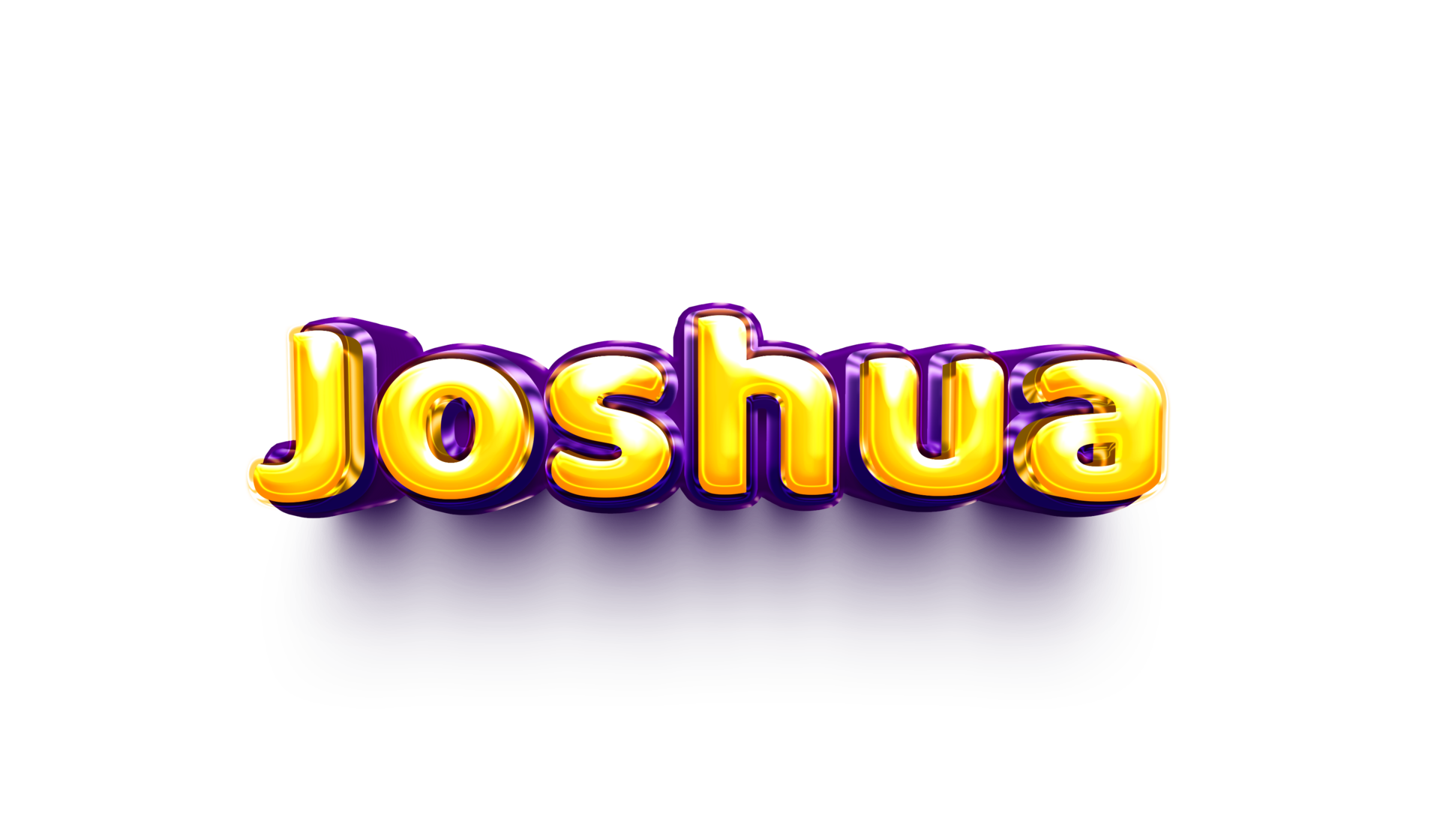 names of boys English helium balloon shiny celebration sticker 3d inflated 12981483 PNG